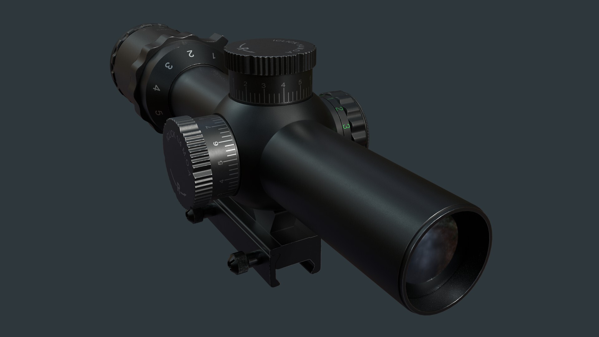 ArtStation - Tactical sight 1-6x22