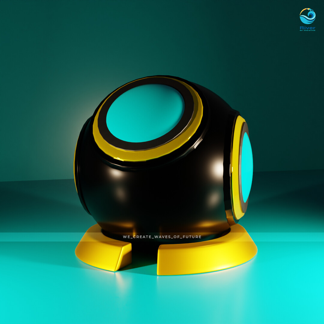 ArtStation - 3D Space Ball