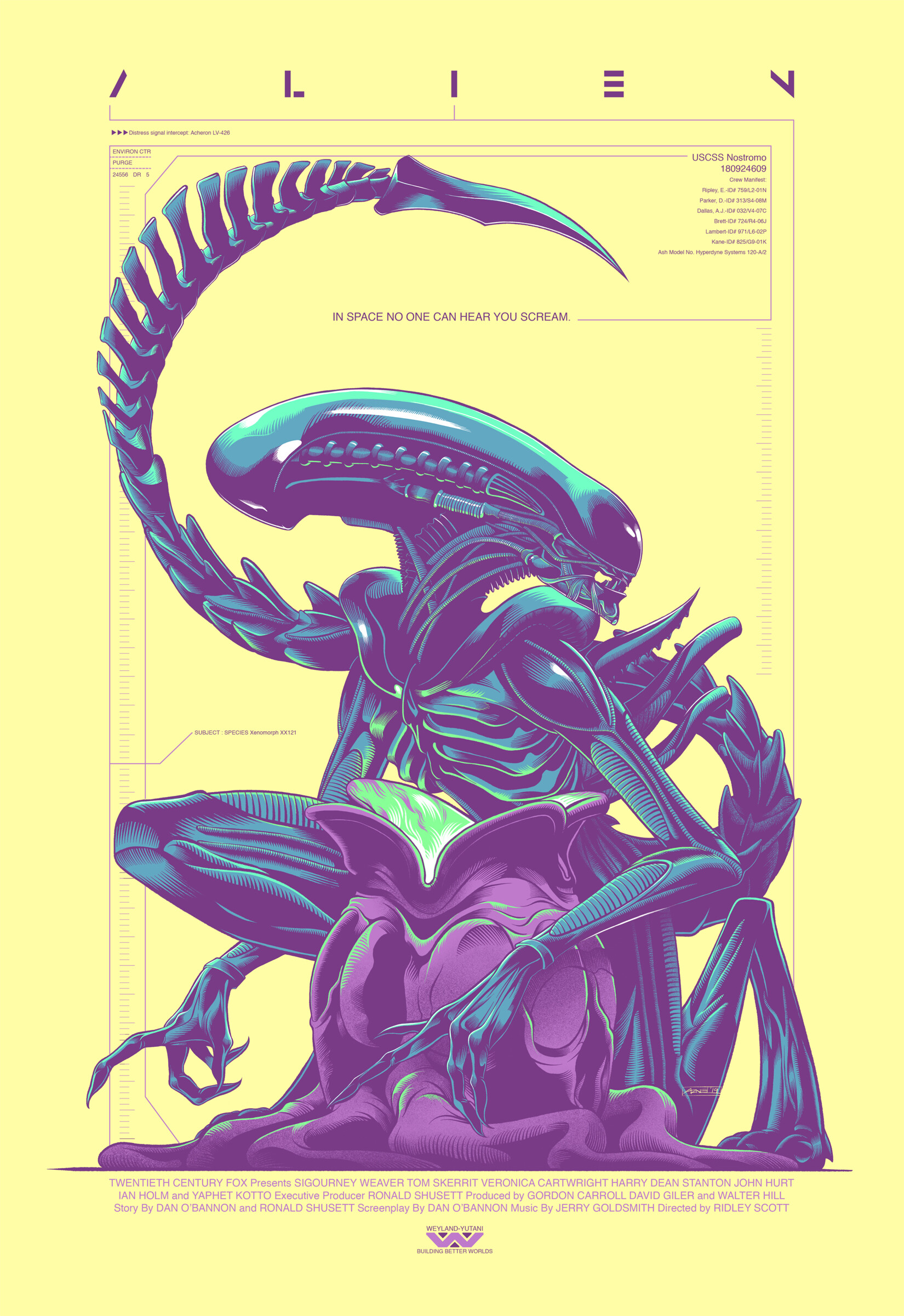 Xenomorph Poster