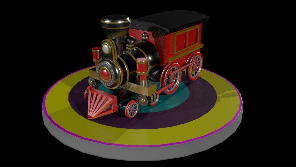 ArtStation - Toy Train