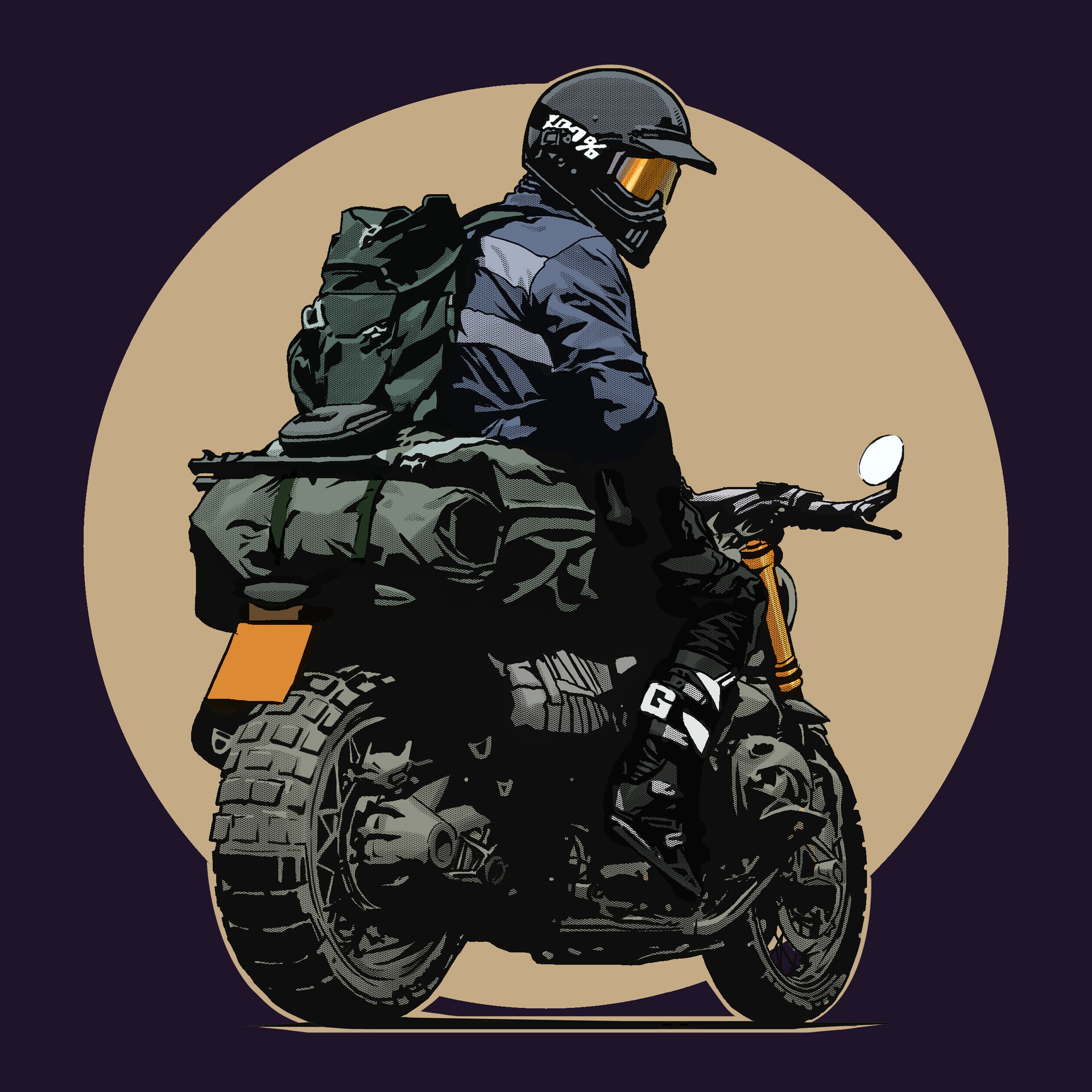 ArtStation - JCSUPER Motor tour