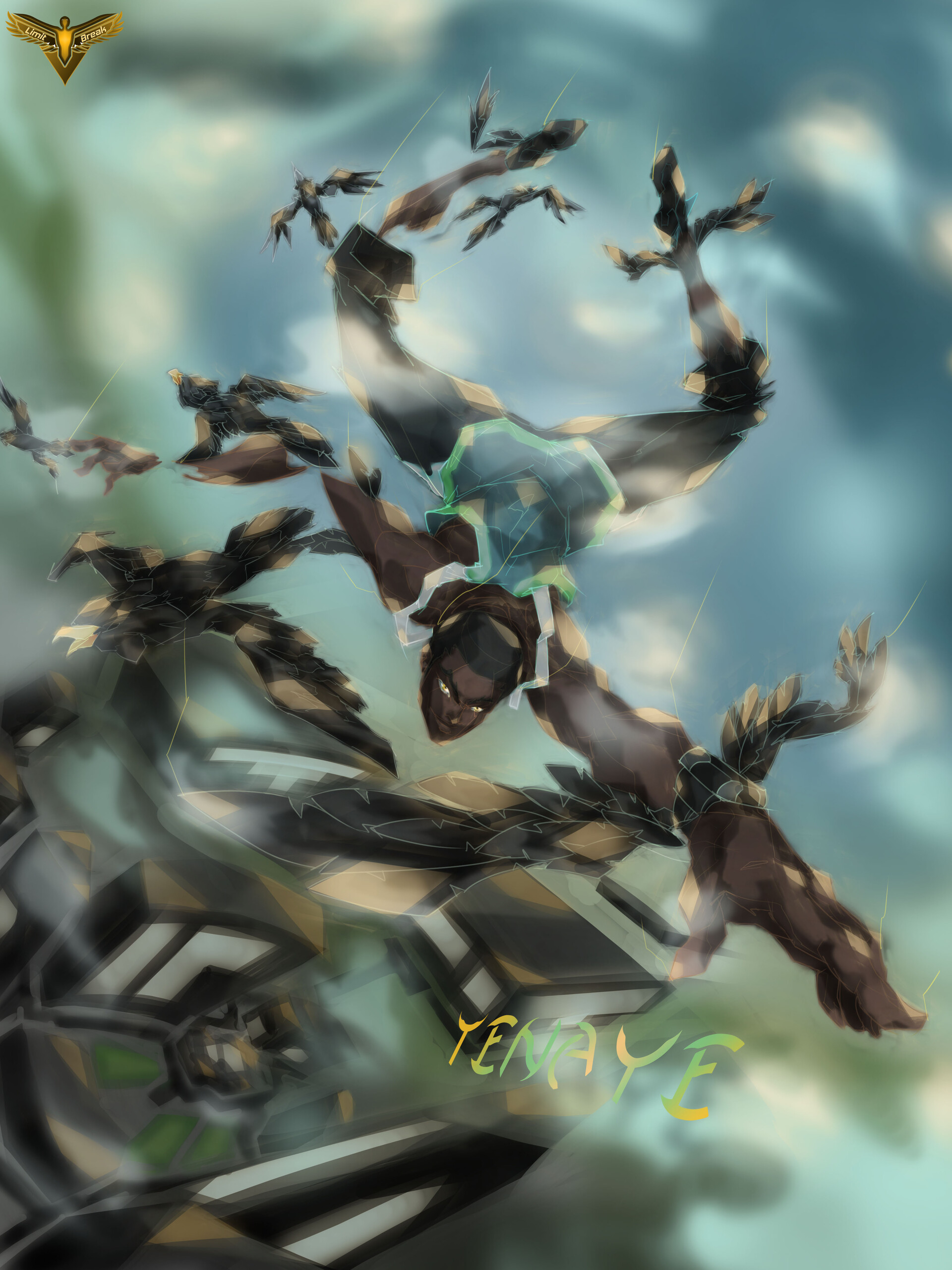 ArtStation - Limit Break Comic Character - Tenaye