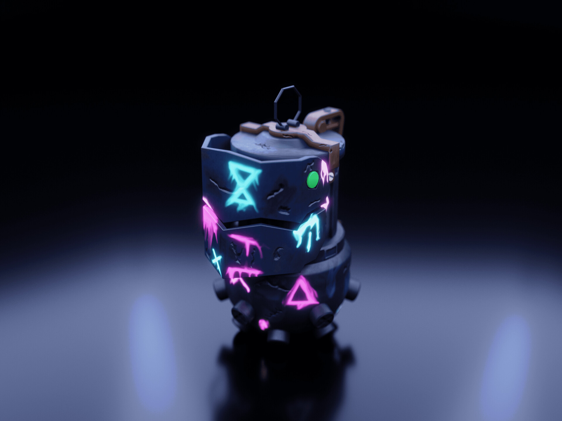 ArtStation - jinx grenade fanart