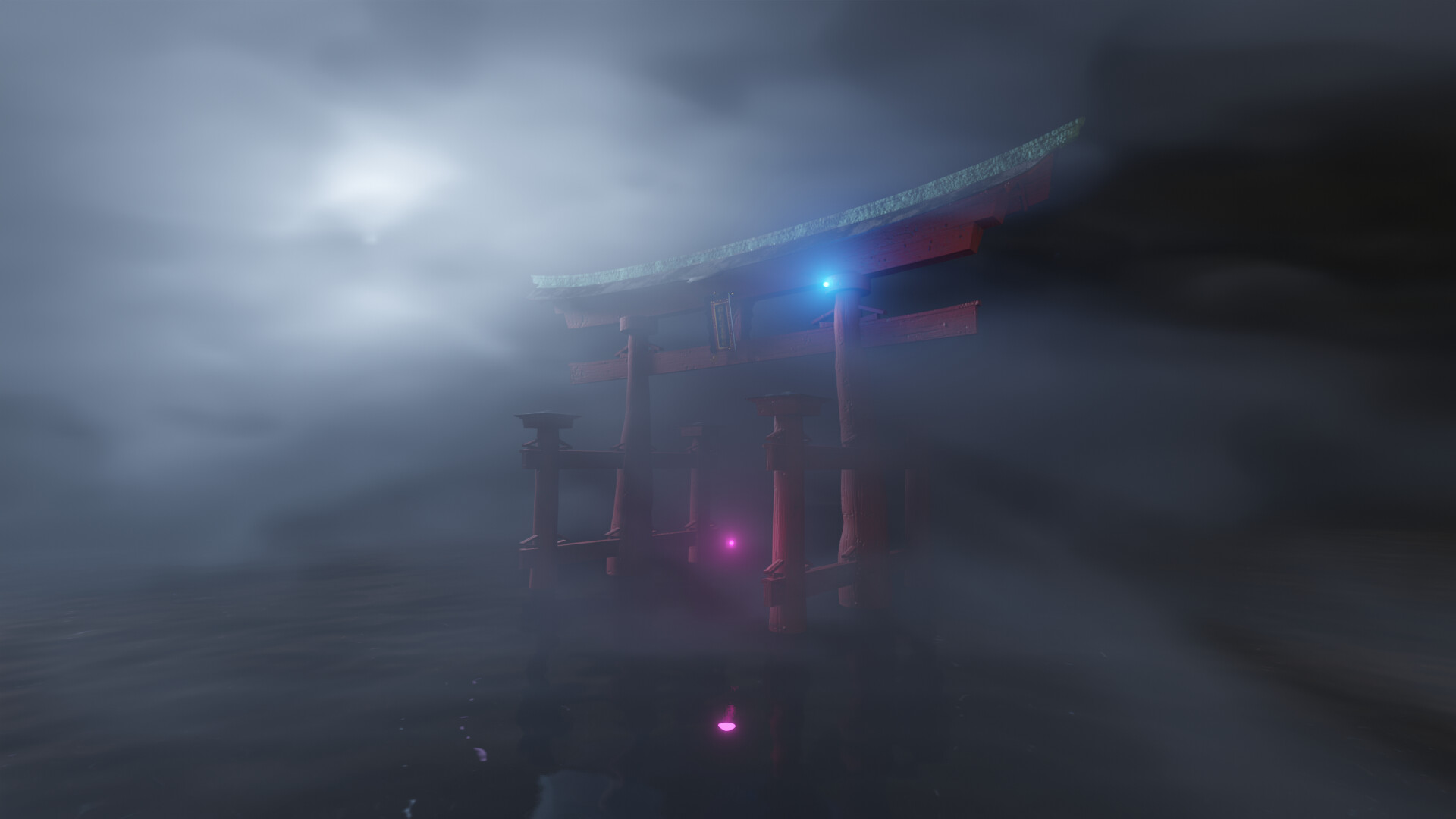ArtStation - Torii Gate made with Blender