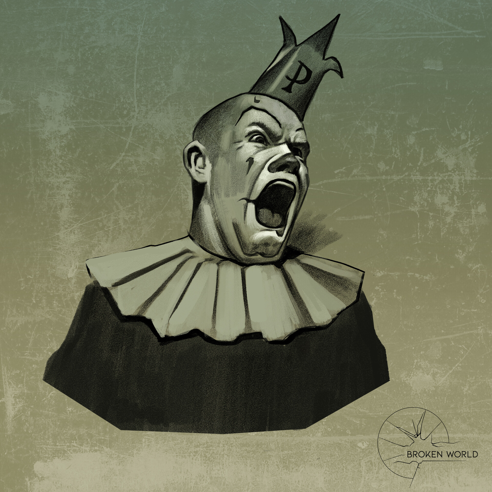 Broken World Drawing