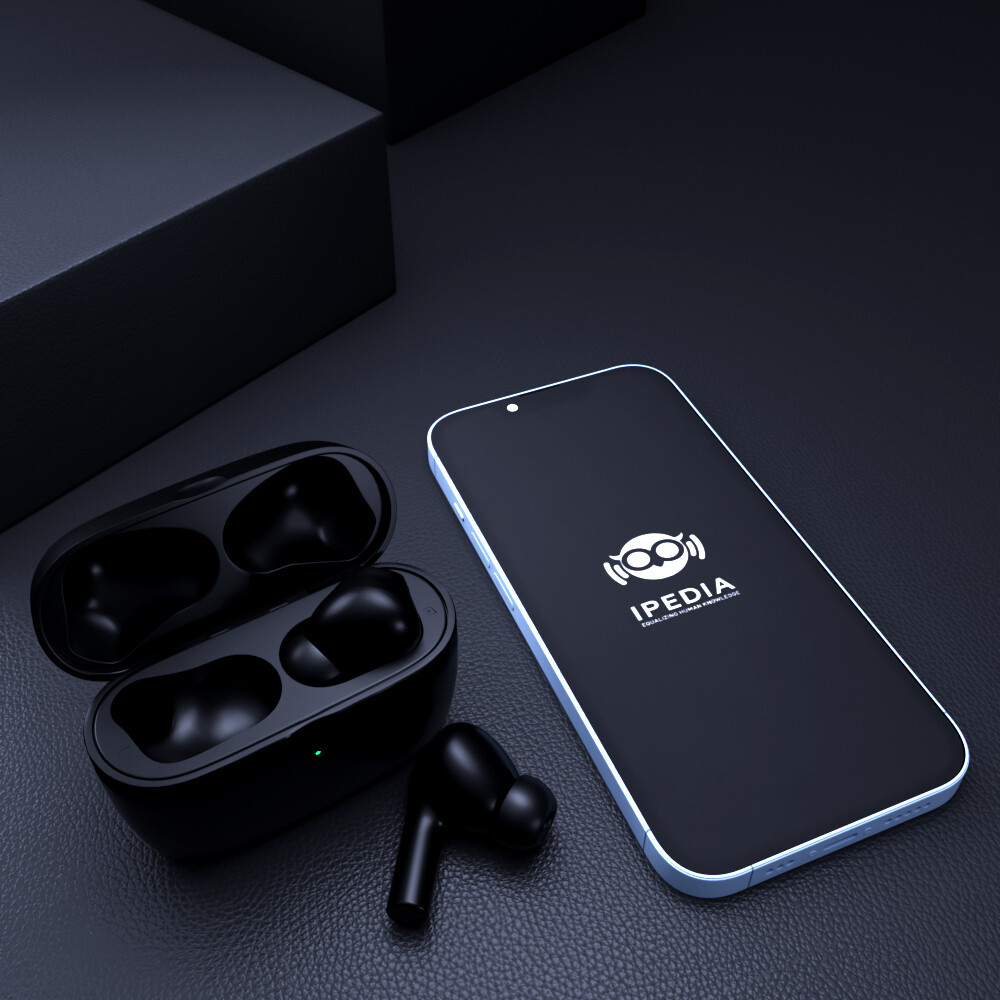 ArtStation - Earbuds photorealistic 3d rendering