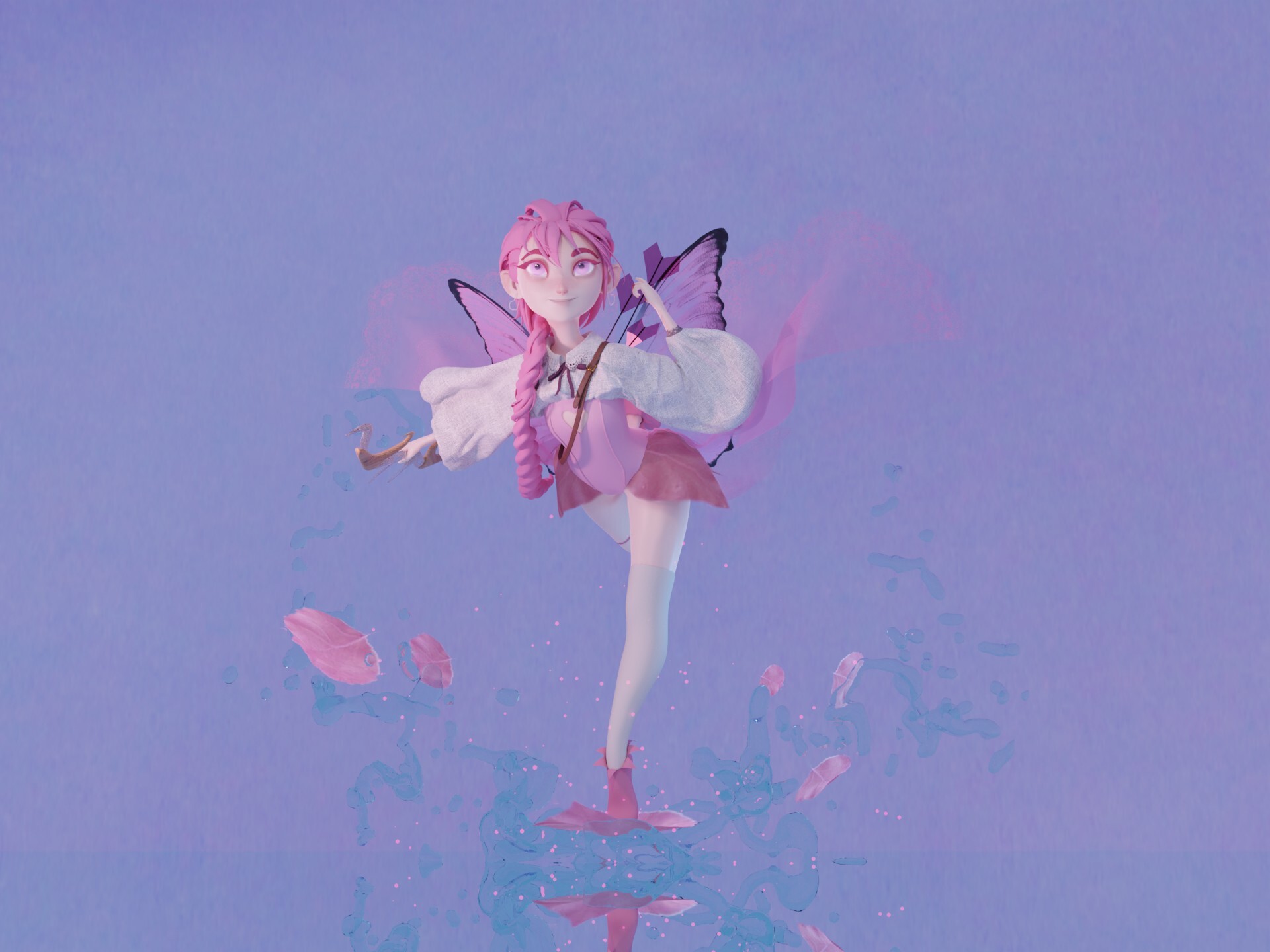 ArtStation - Pink cupid