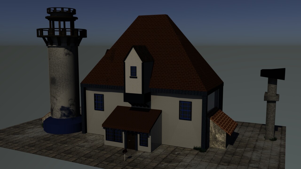 ArtStation - My Simple Home