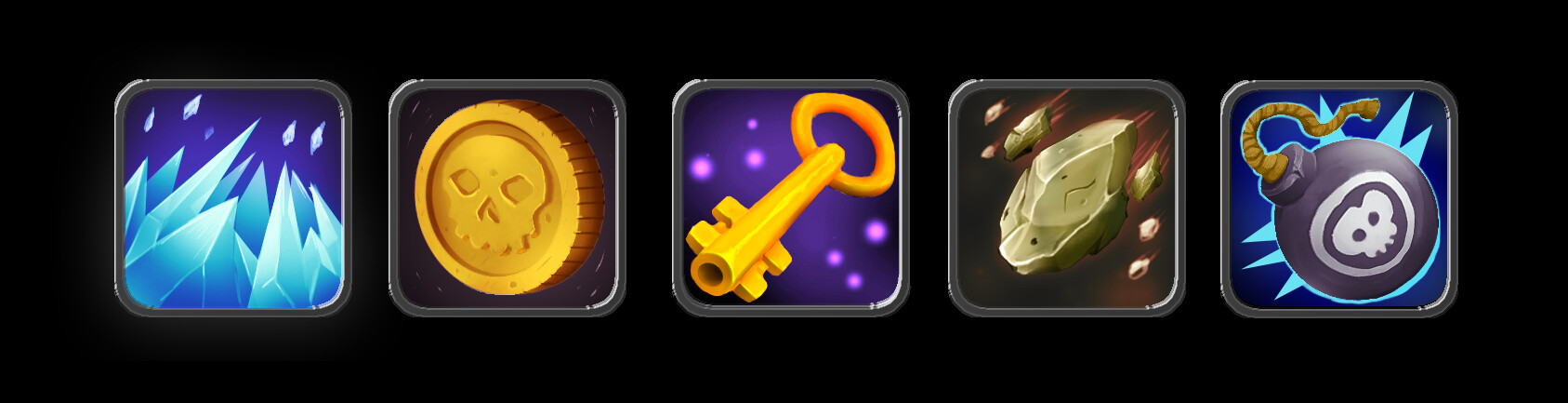 ArtStation - Icons fantasy for game