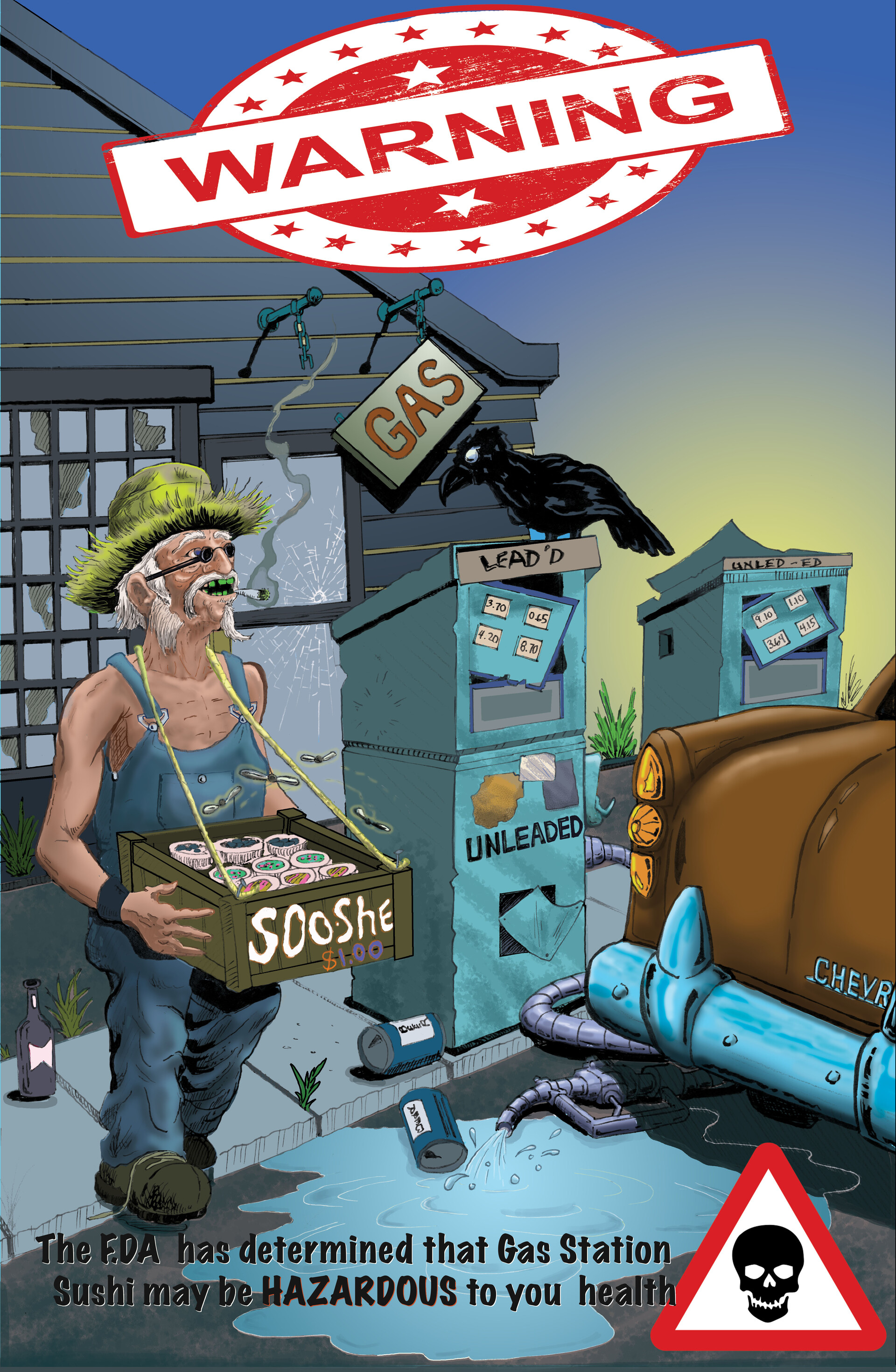 ArtStation - Safety Poster Spoof