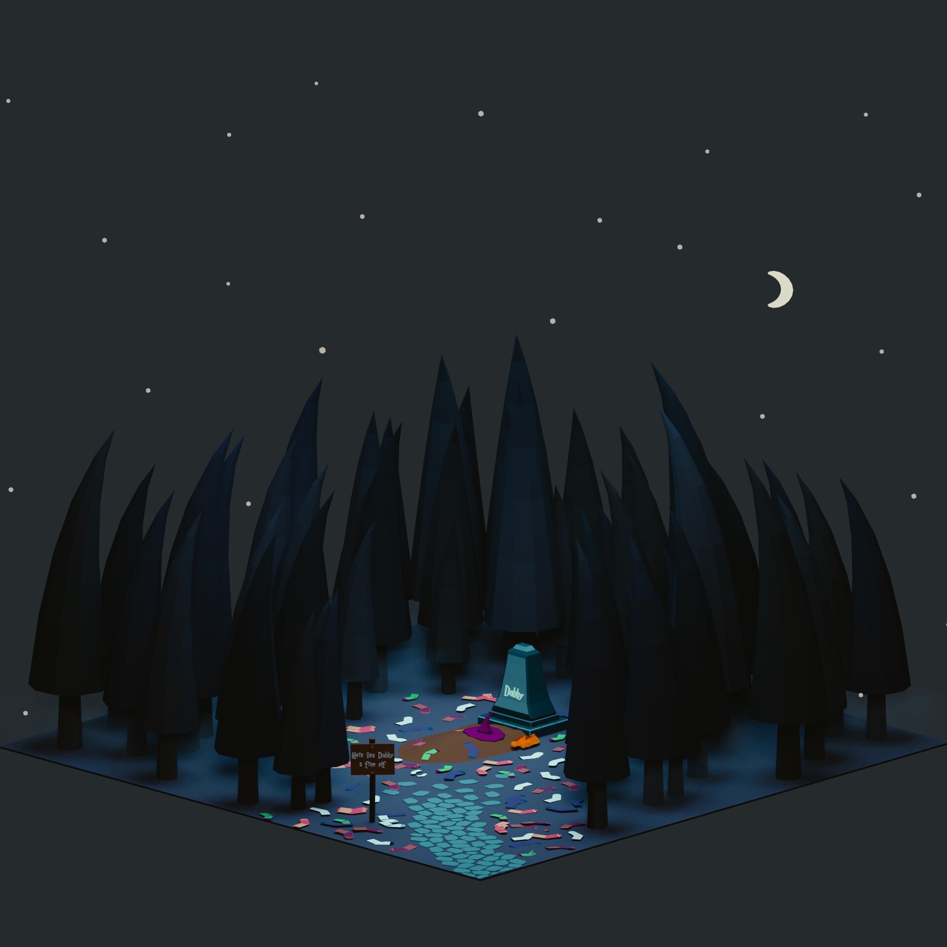 ArtStation - rip Dobby