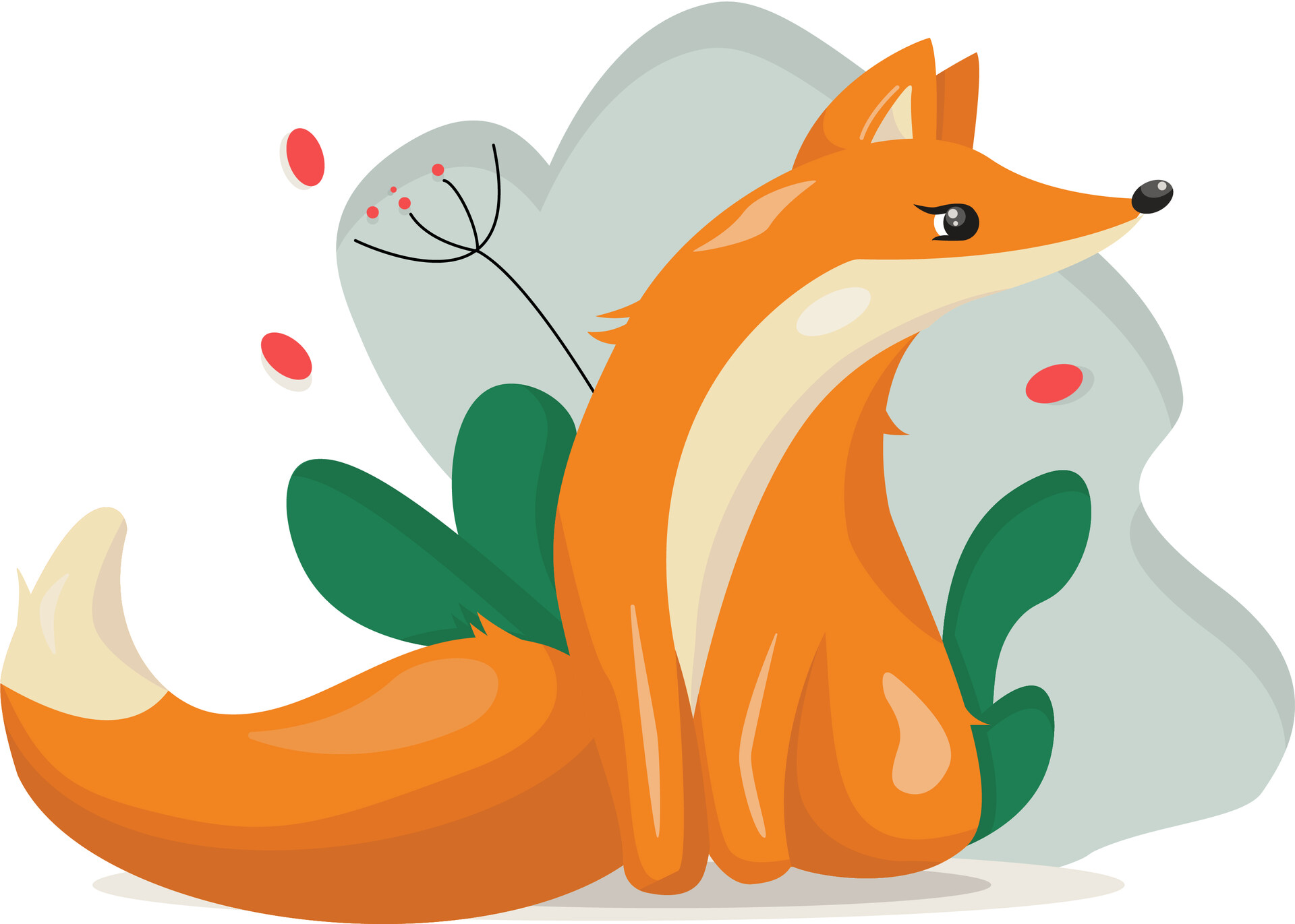 ArtStation - Little foxes