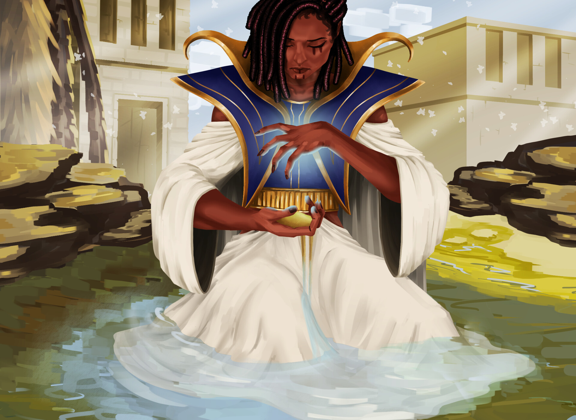 ArtStation - Magic: The Gathering - Fan Art - Purification Ritual