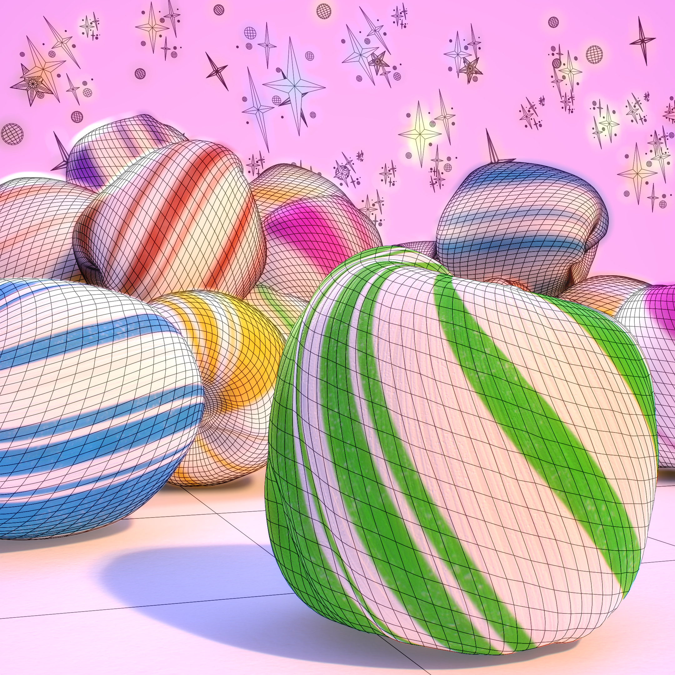 Audrey Fletcher - Rainbow Candy