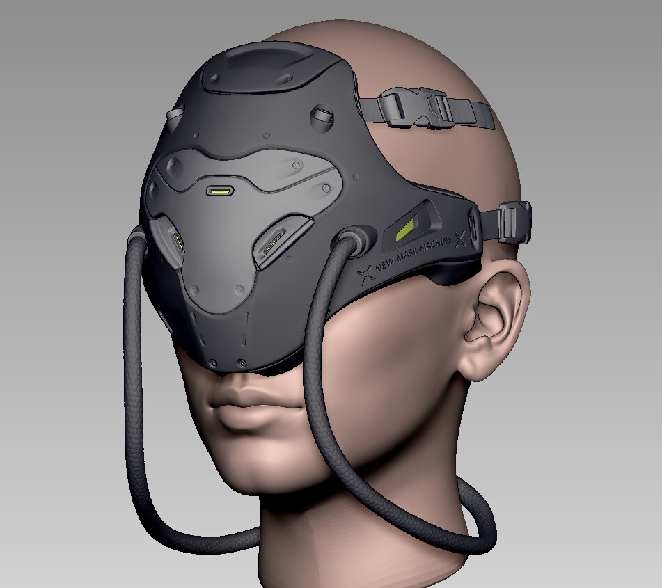 ArtStation - Sci-fi Mask 01