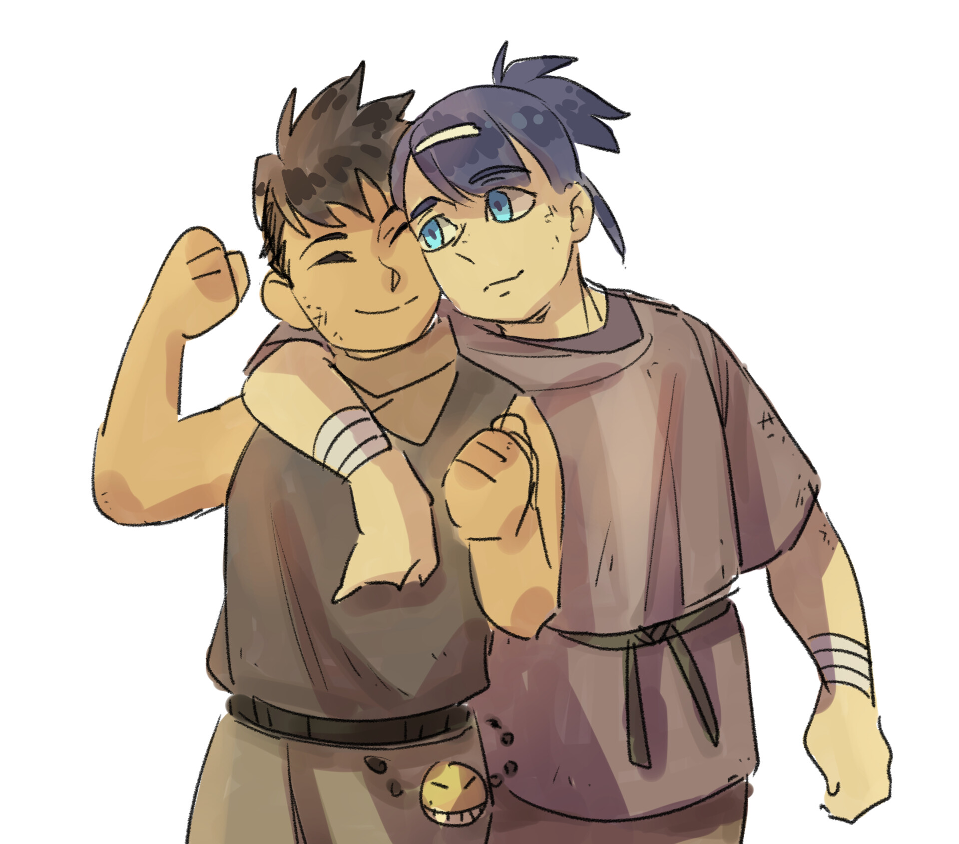 ArtStation - Face hugging