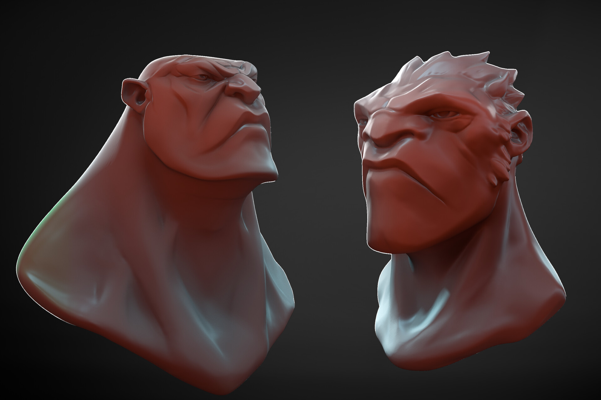 Artstation Head Sculpting By Reference