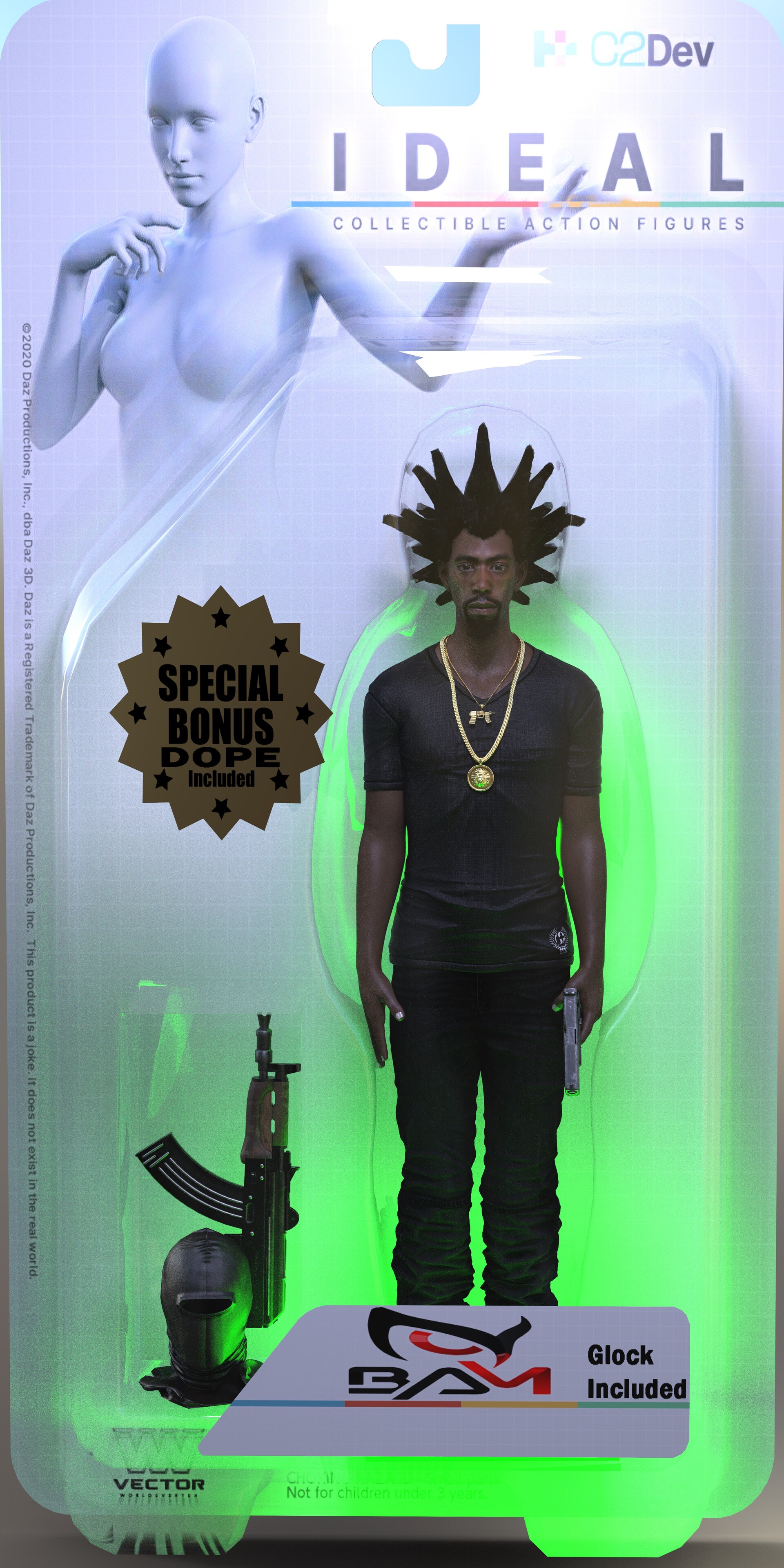 ArtStation - BAM_GO_HAM action Figure