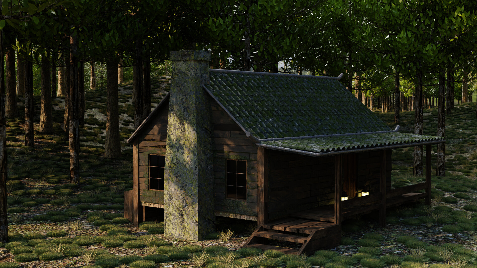 ArtStation - ForestHouse