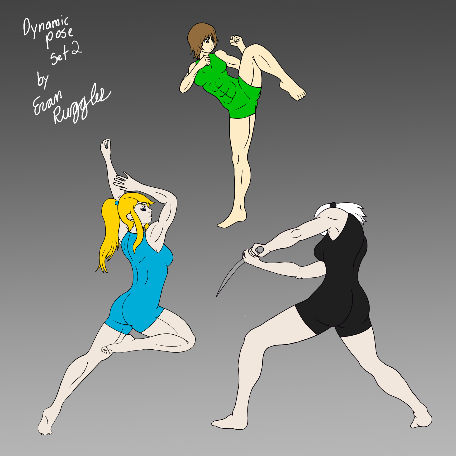 Evan Ruggles - Dynamic Pose Practice Both Sets