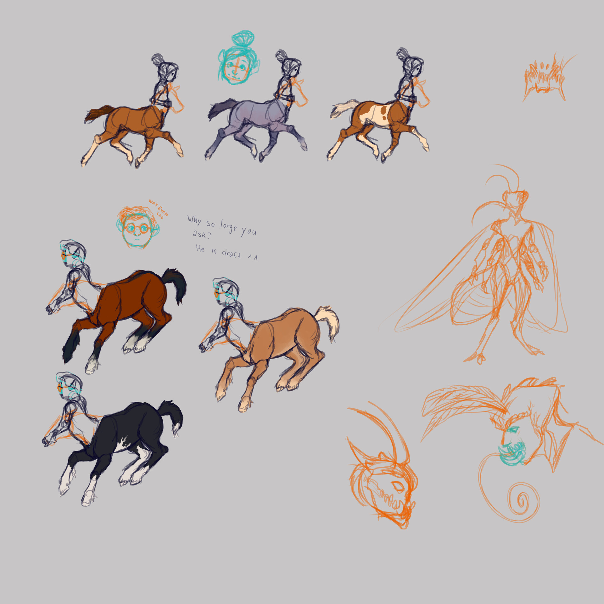 ArtStation - miscellaneous items from comics course