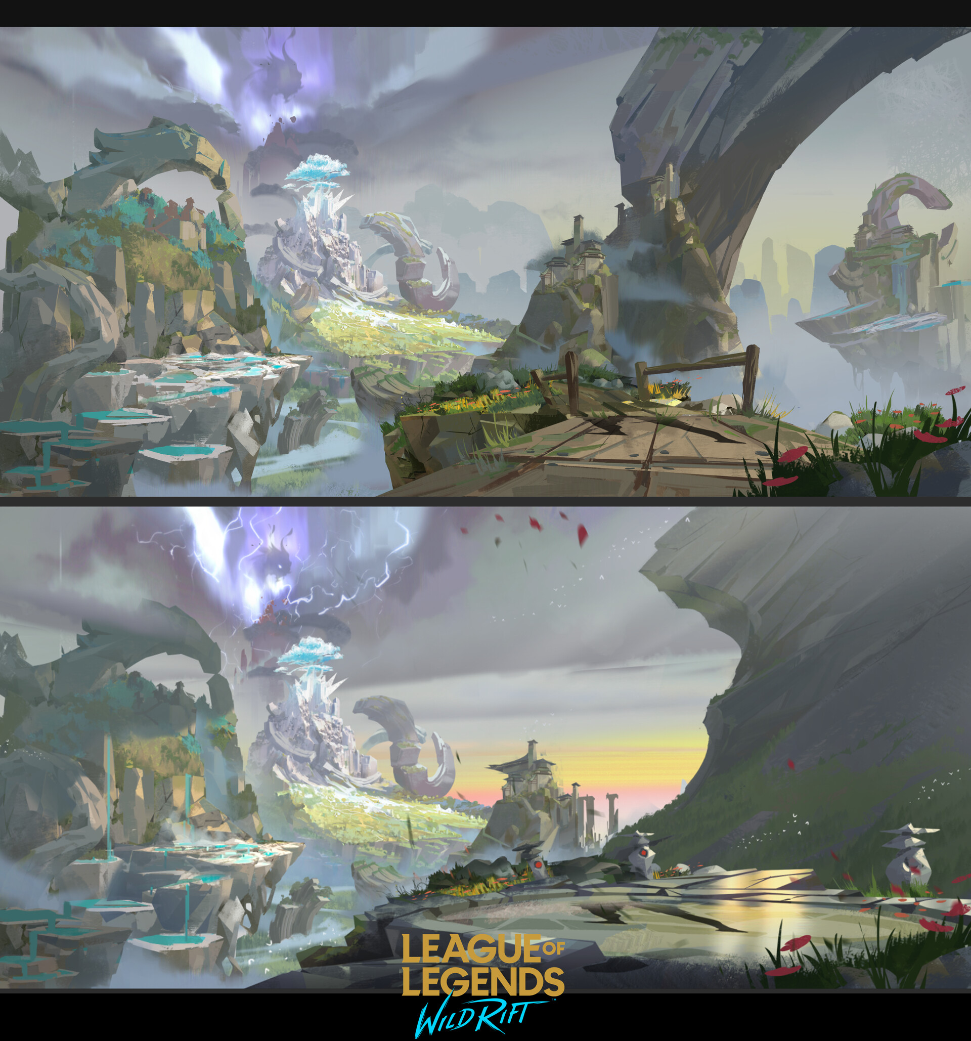 Jnn - WILD RIFT - Background painting