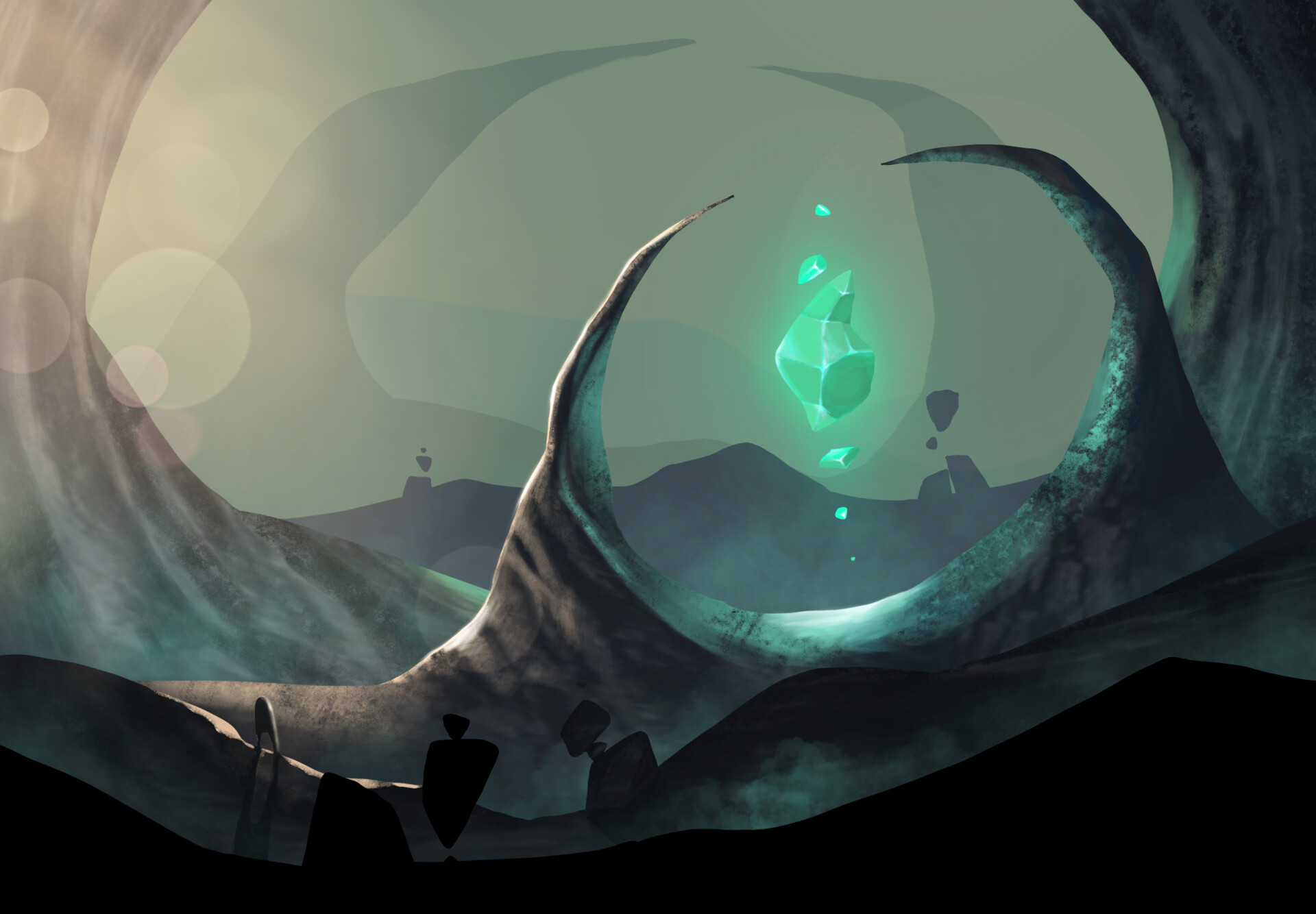 ArtStation - Through the magic fields