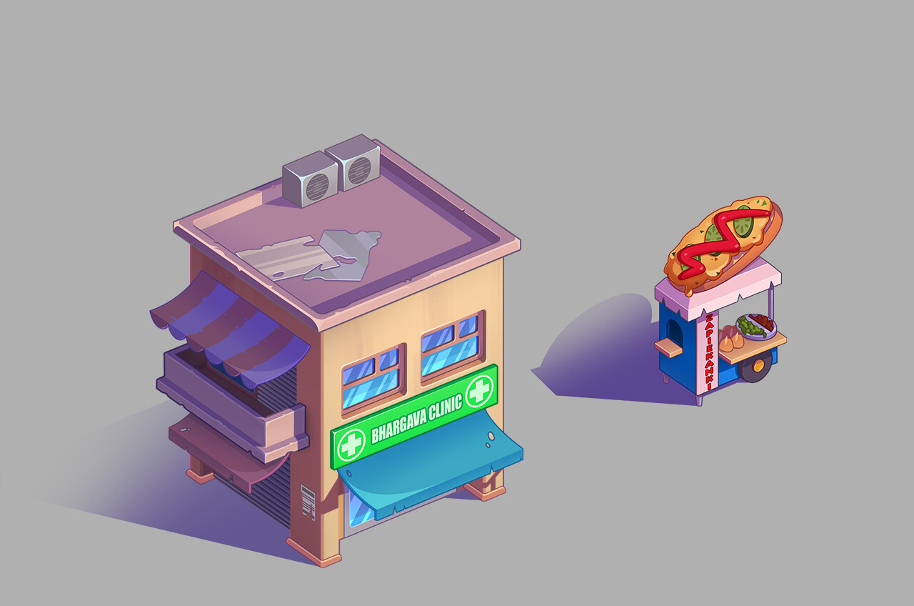 ArtStation - Company Test for Matryoshka Games