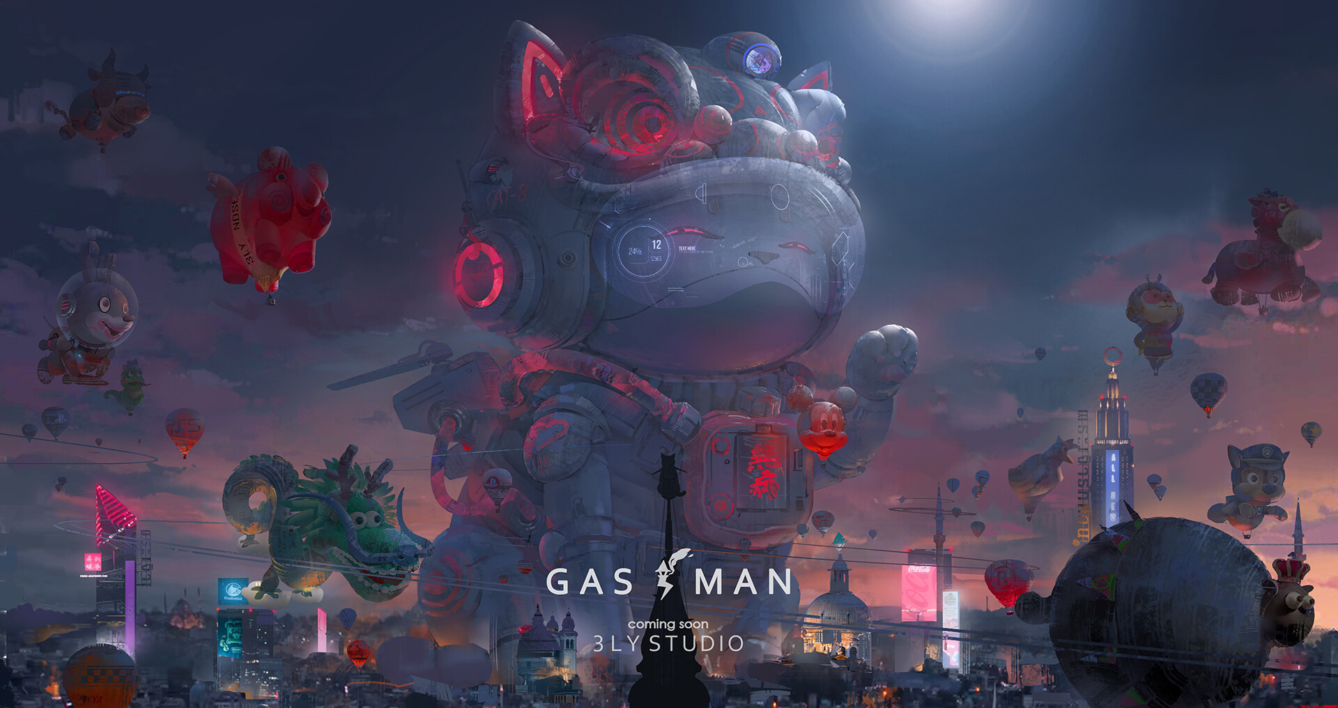 ArtStation - GAS MAN NEW YEAR