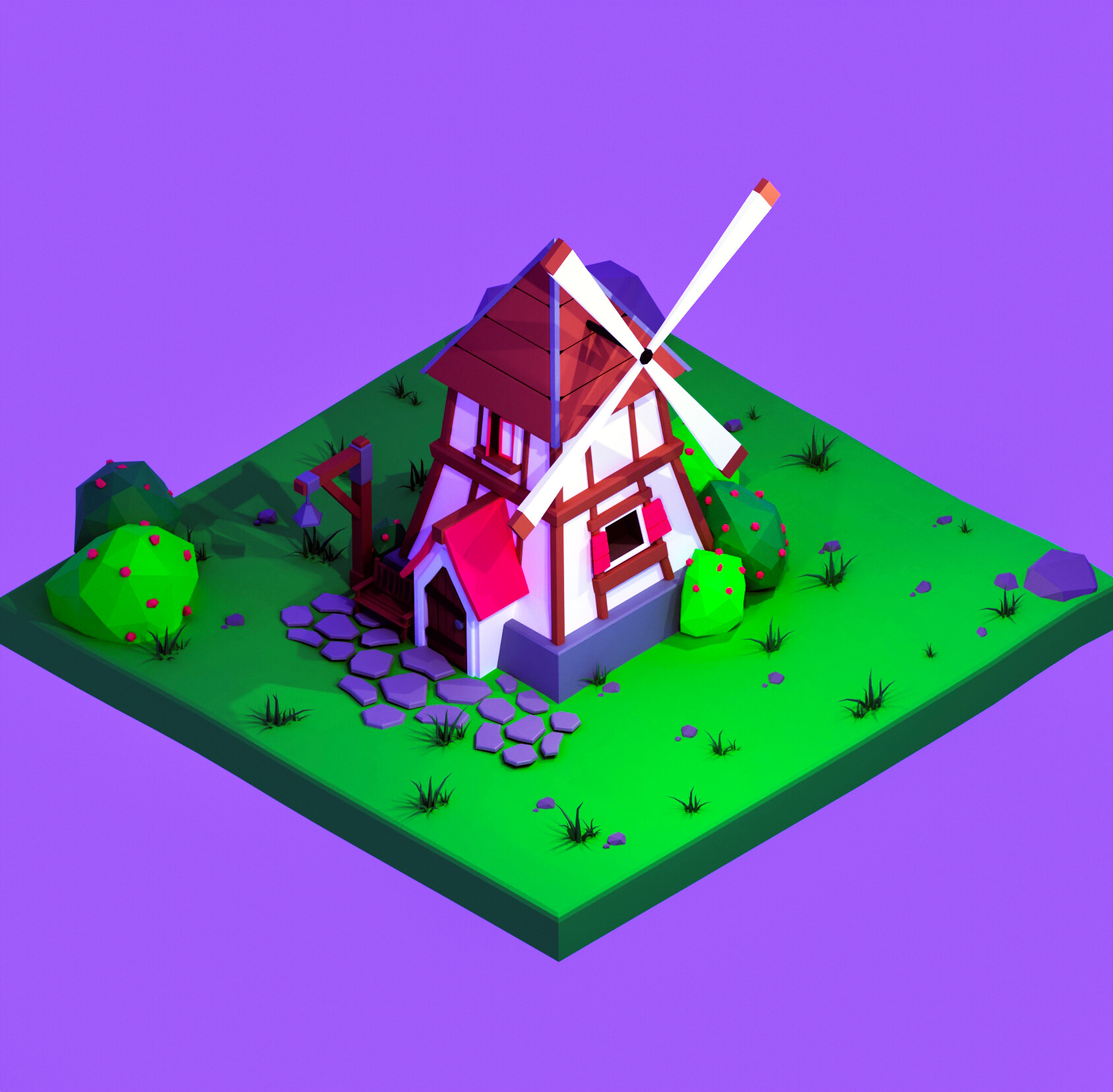 ArtStation - Windmill House