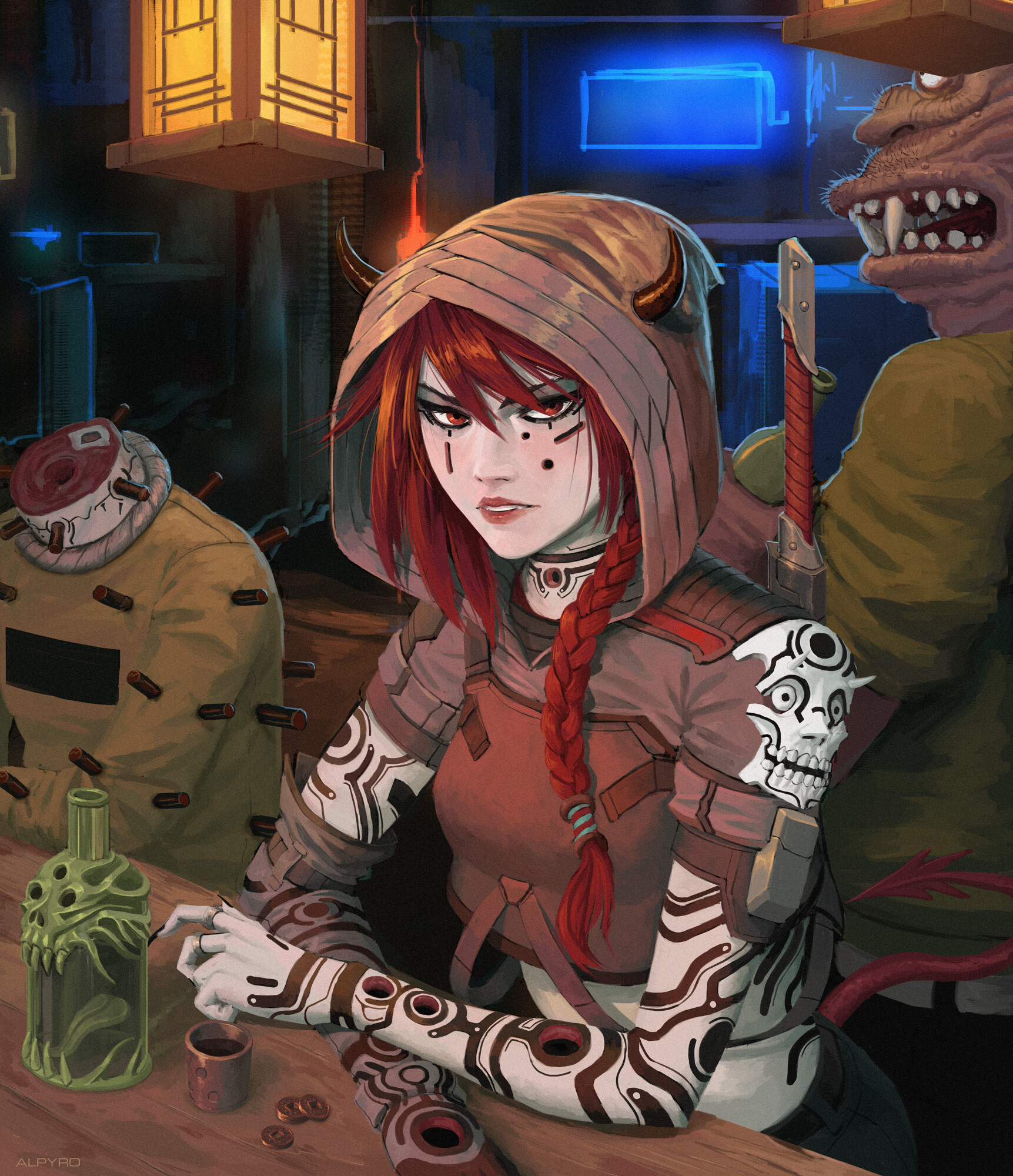 ArtStation - Demon girl