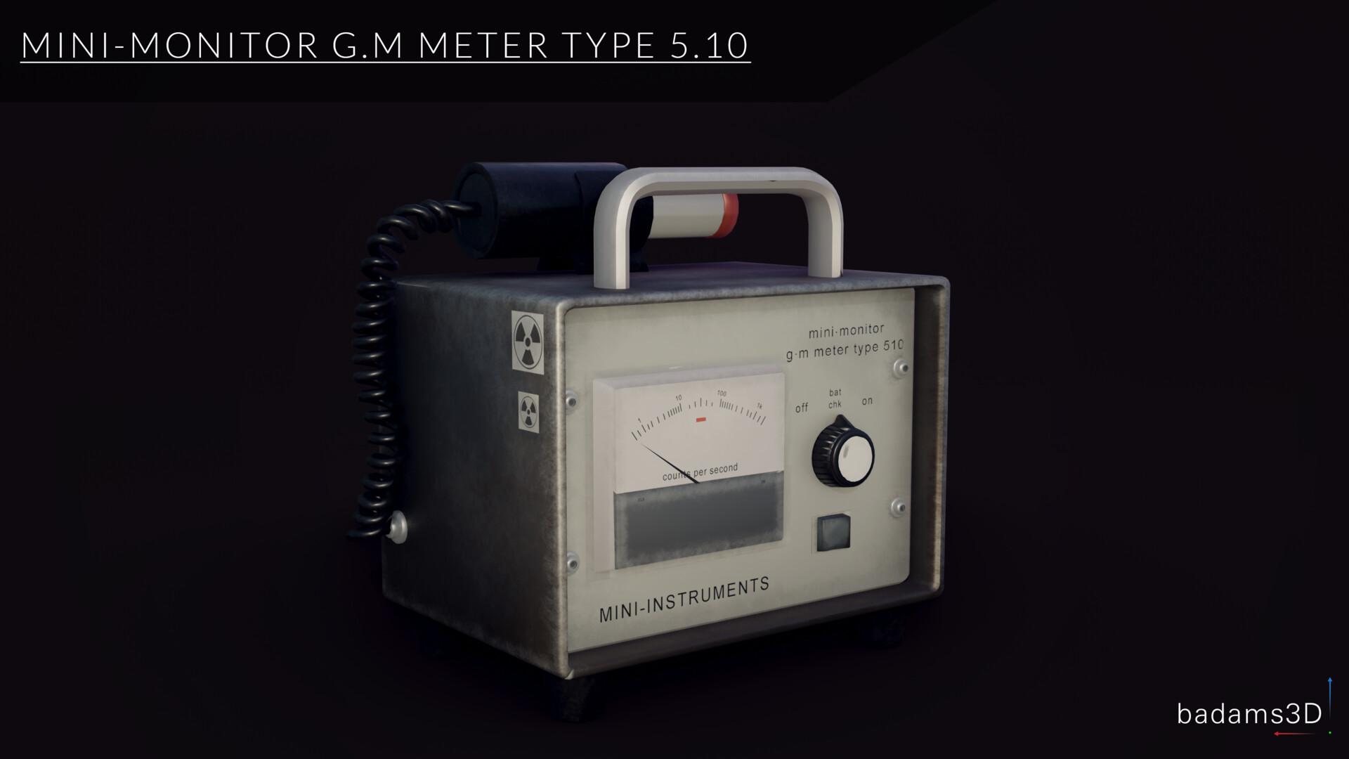 ArtStation - Geiger Counter