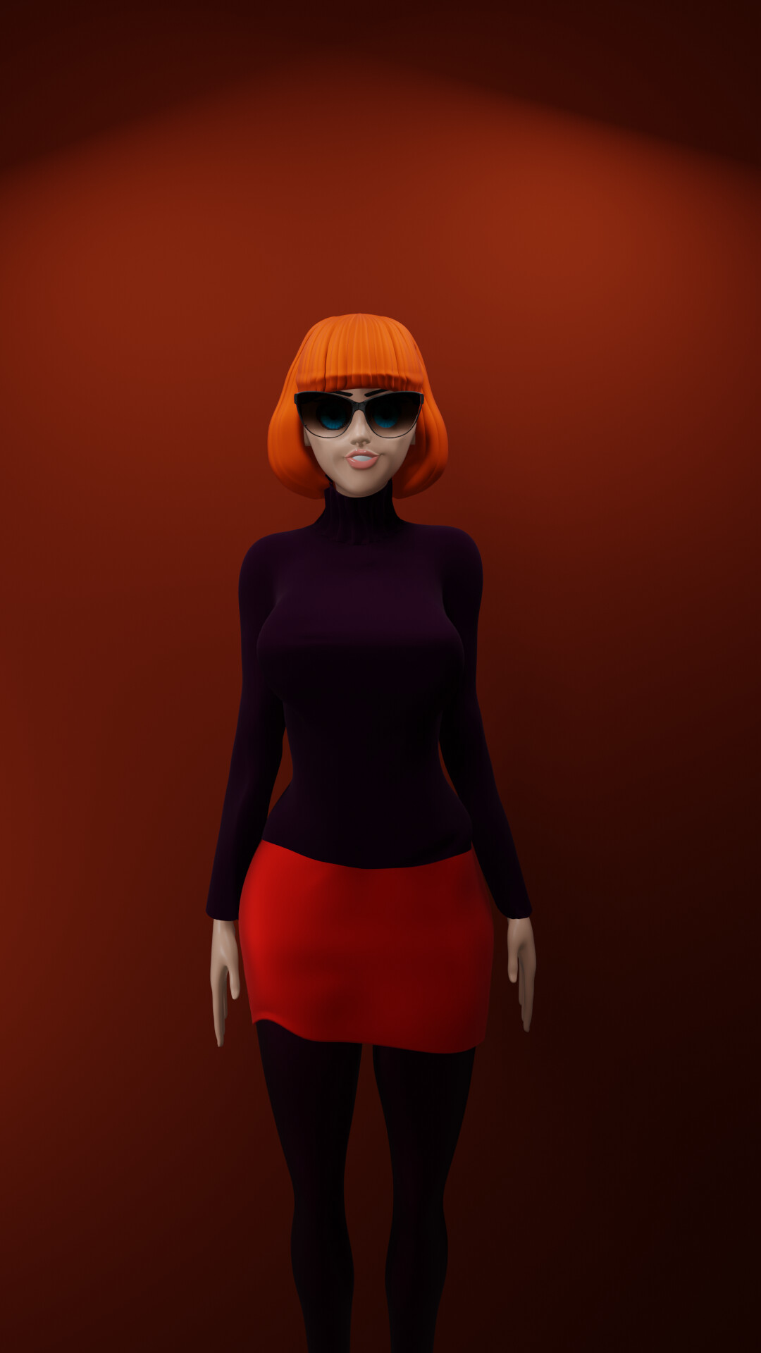 ArtStation - Metaverse girl VR world