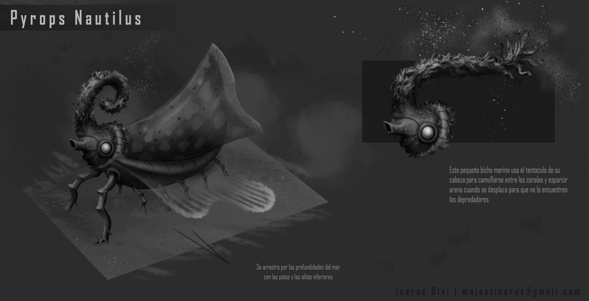 ArtStation - Sea Creature Design