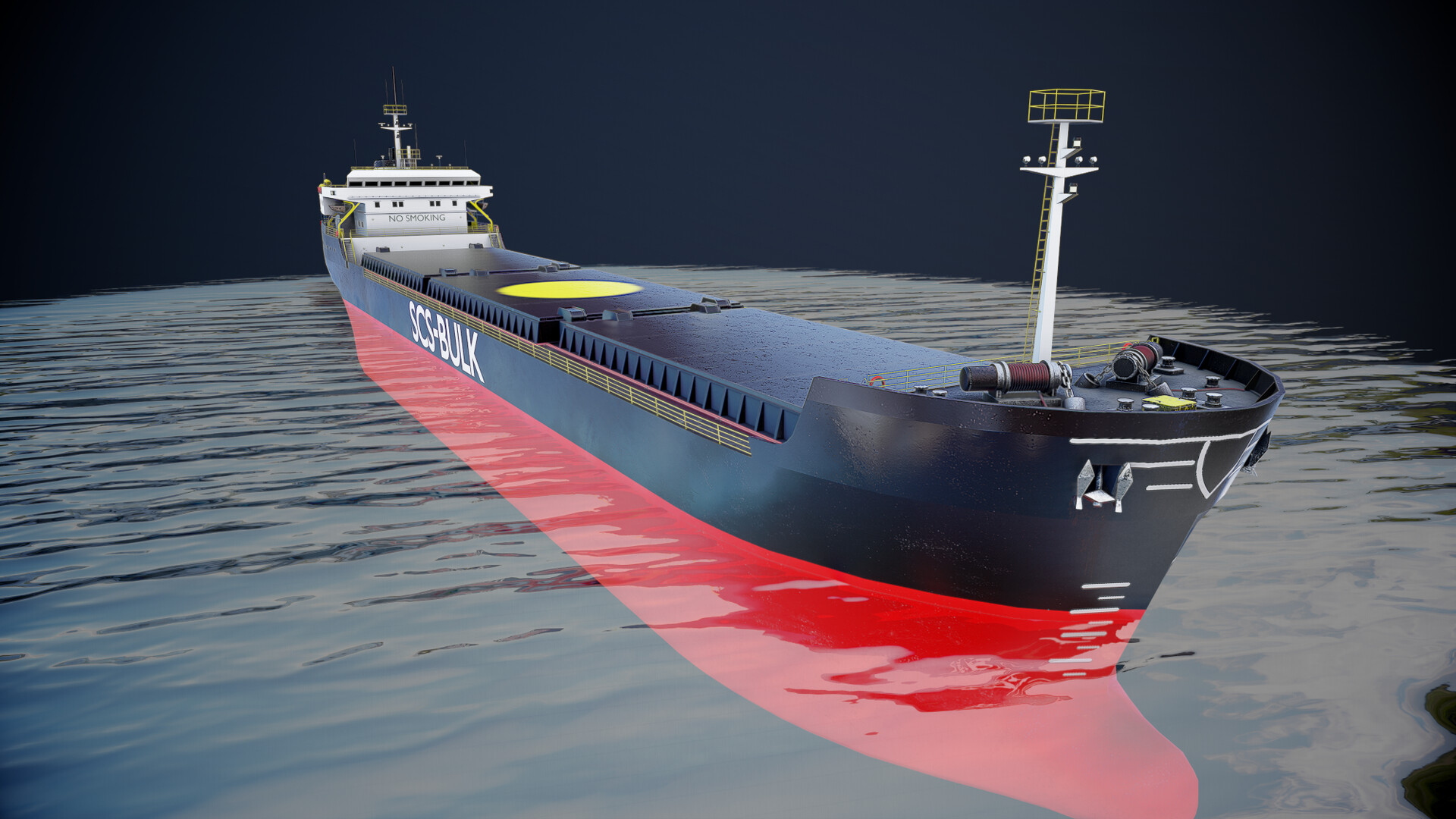 ArtStation - Bulker ship