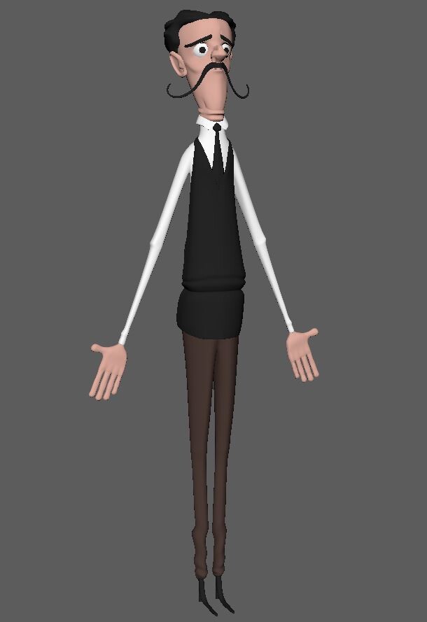 ArtStation - Stylized Man Model