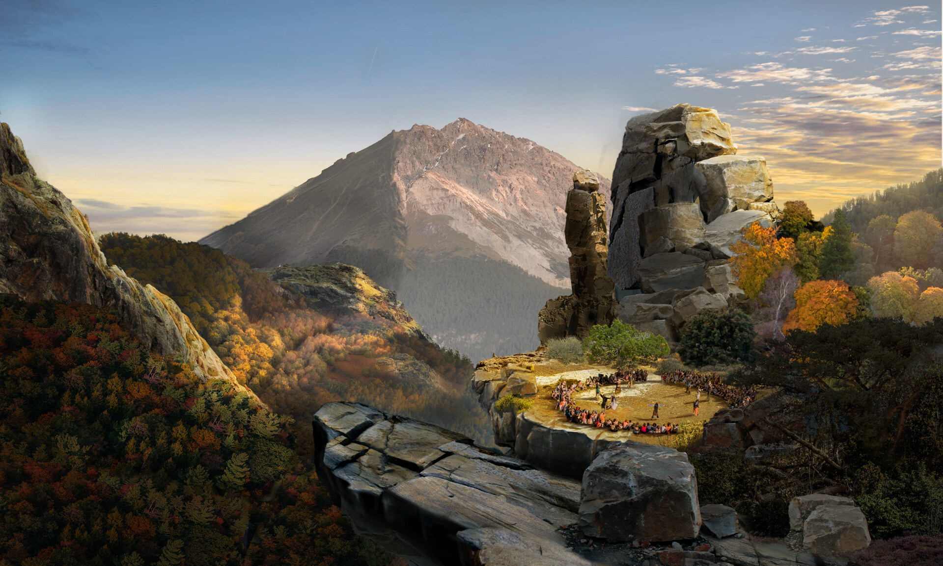 ArtStation - Last of the Mohicans matte