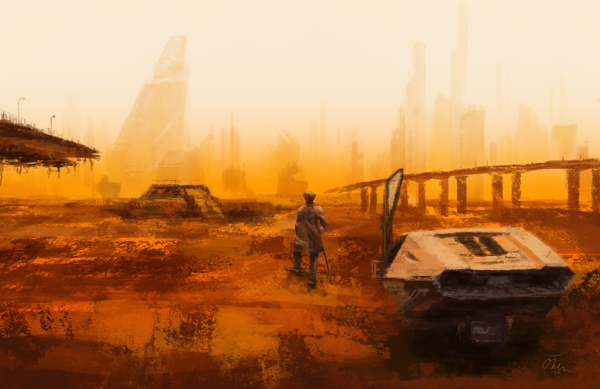 ArtStation - Blade runner fan art