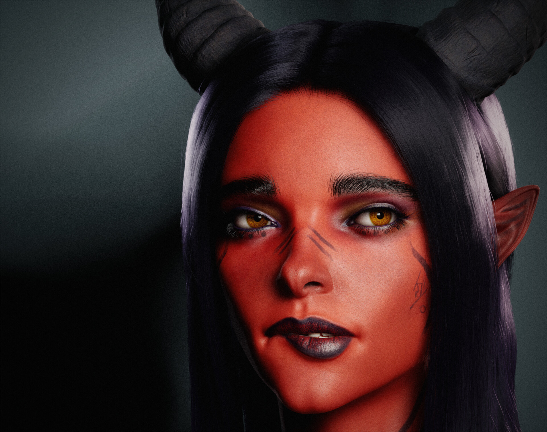 ArtStation - Demon Girl