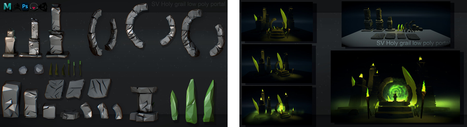 Samuel Visconti - Scene: Portal- The Holy grail