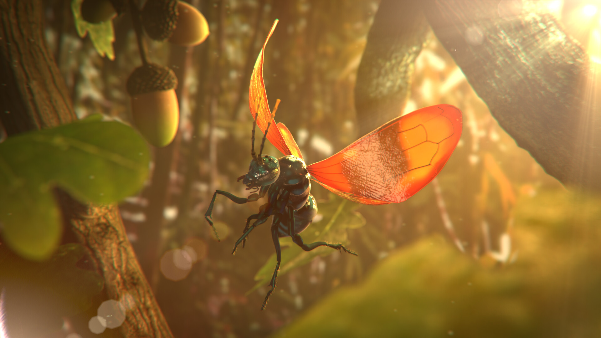 ArtStation - Tarantula hawk