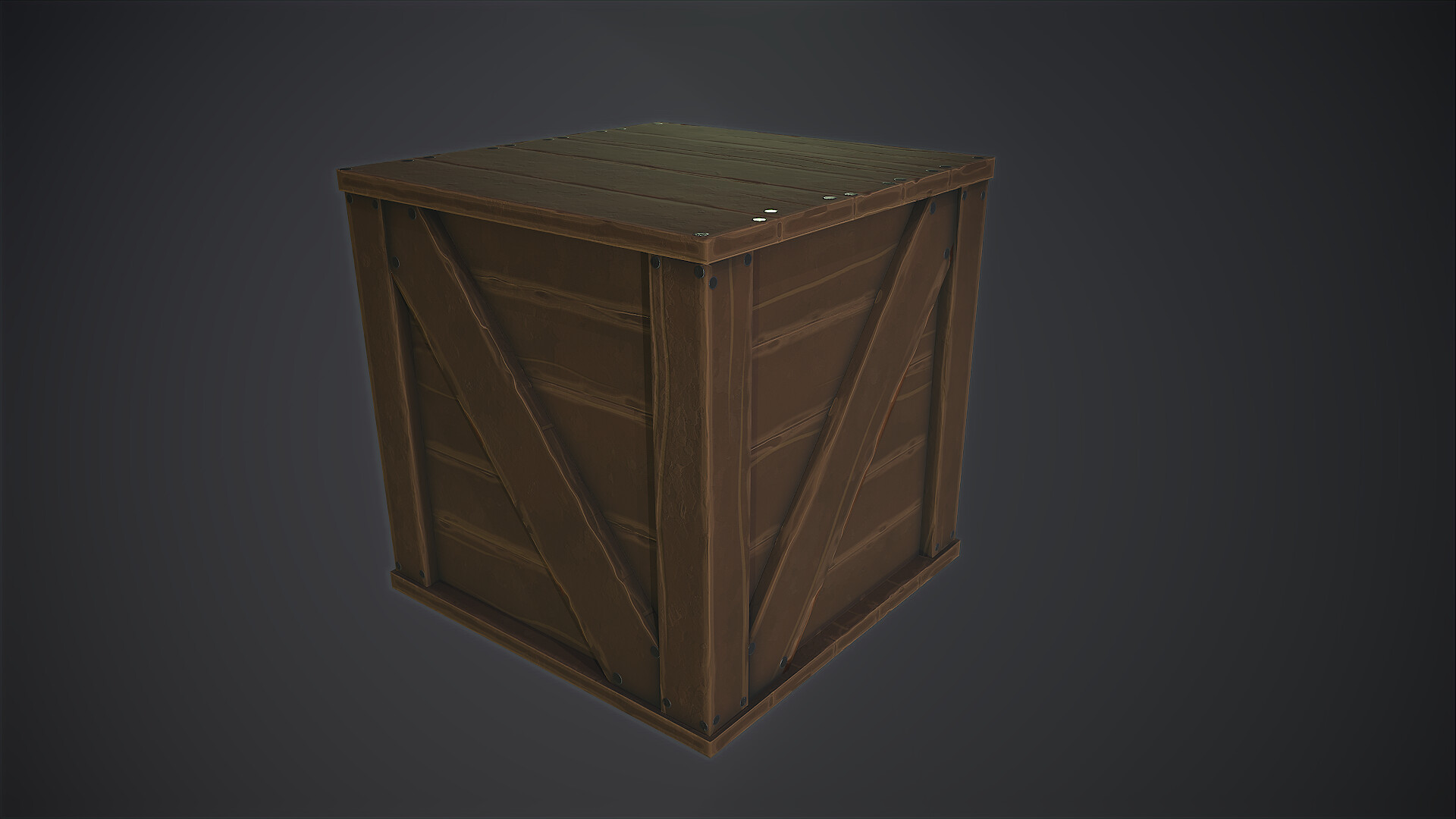 Ben Swain - Stylized Wooden Crate