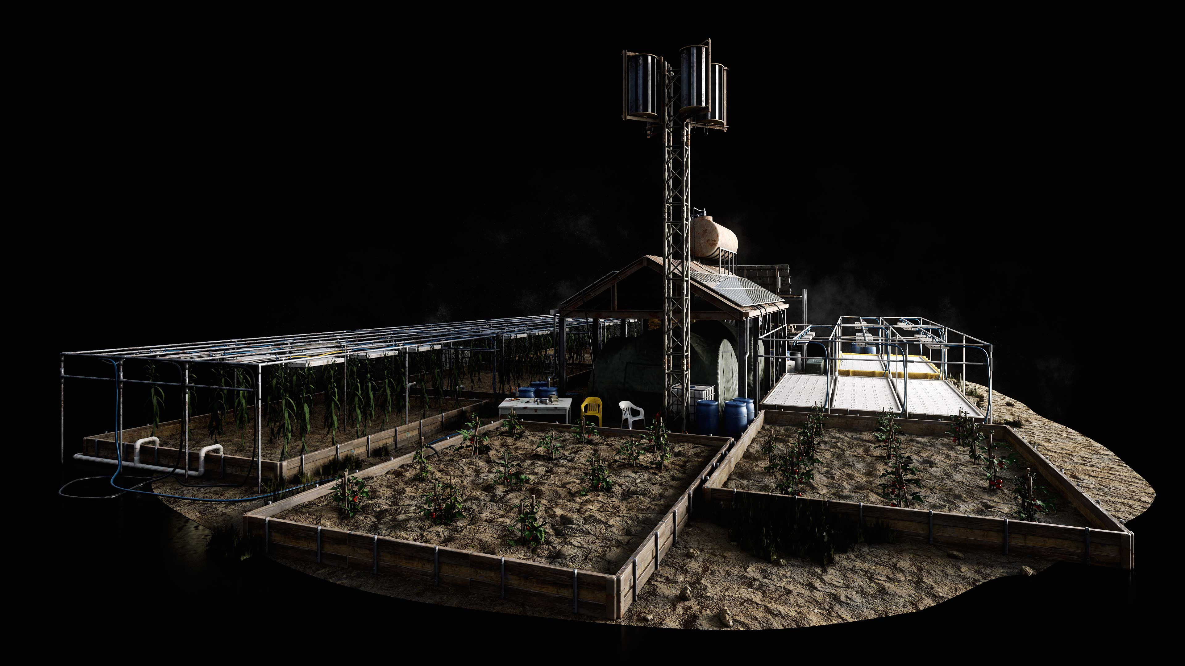 KitBash3D - DMZ - 3D Asset Kit