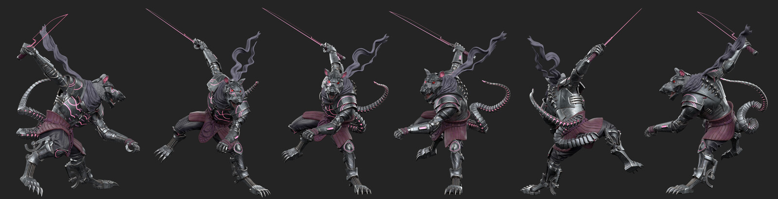 IMP Modeling Studio - Magic The Gathering, Kamigawa Neon Dynasty, Cinematic