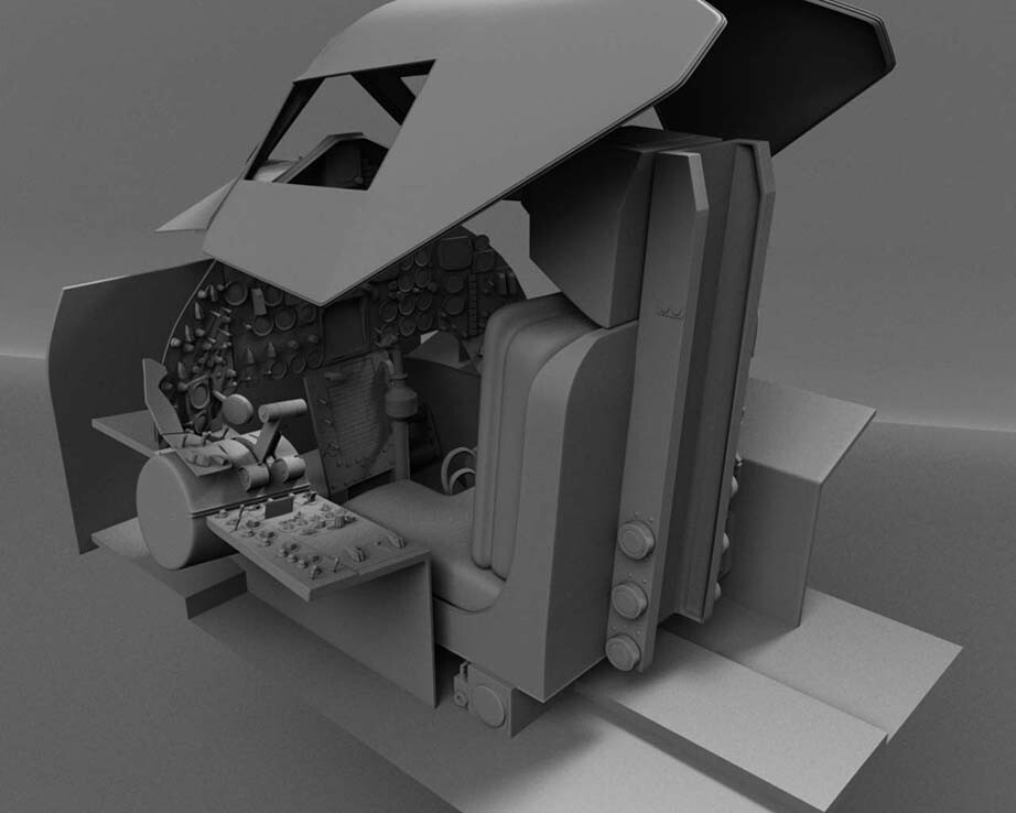 ArtStation - SR-71 Cockpit