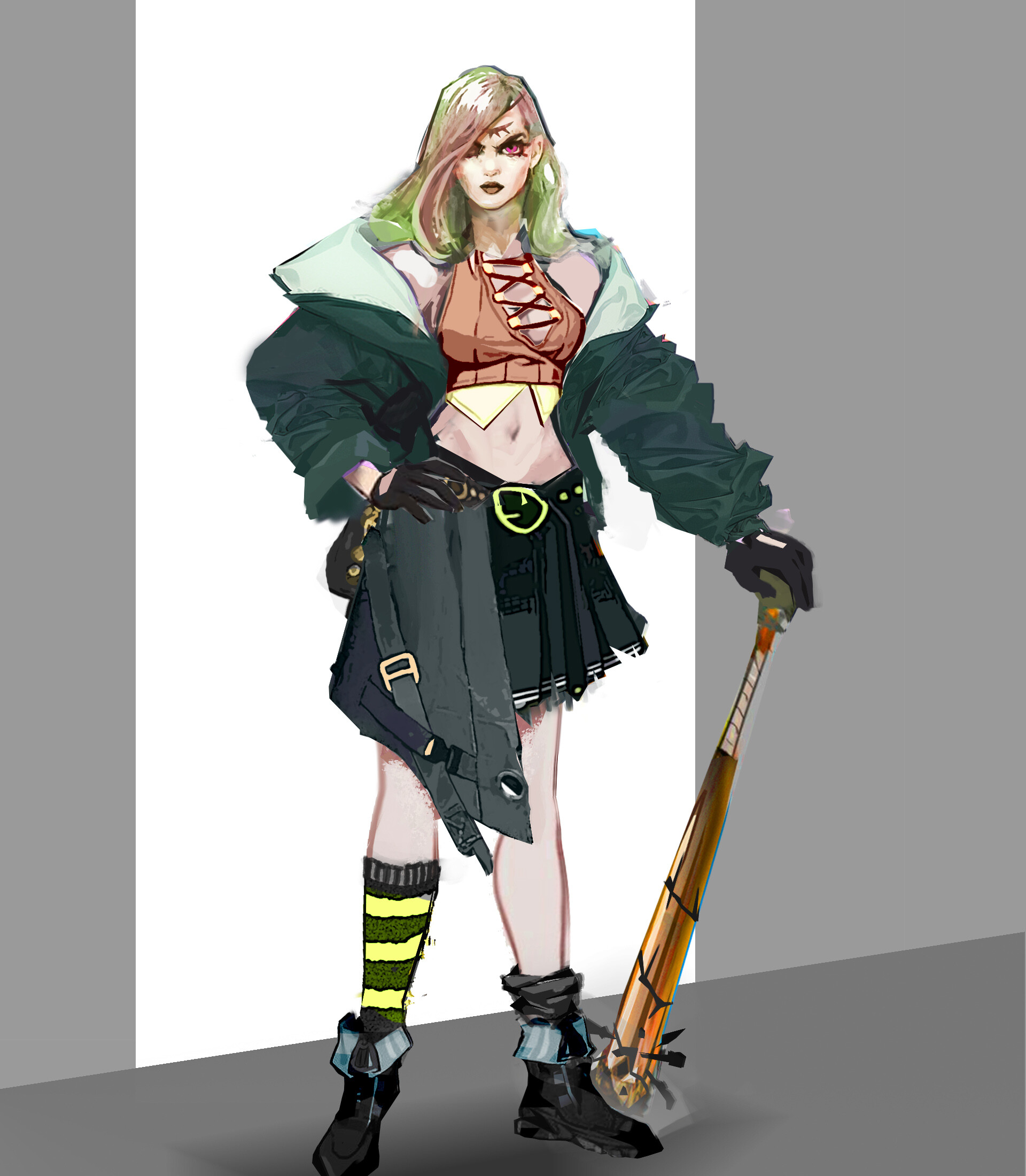 Jane Mercer - Punky hell raiser