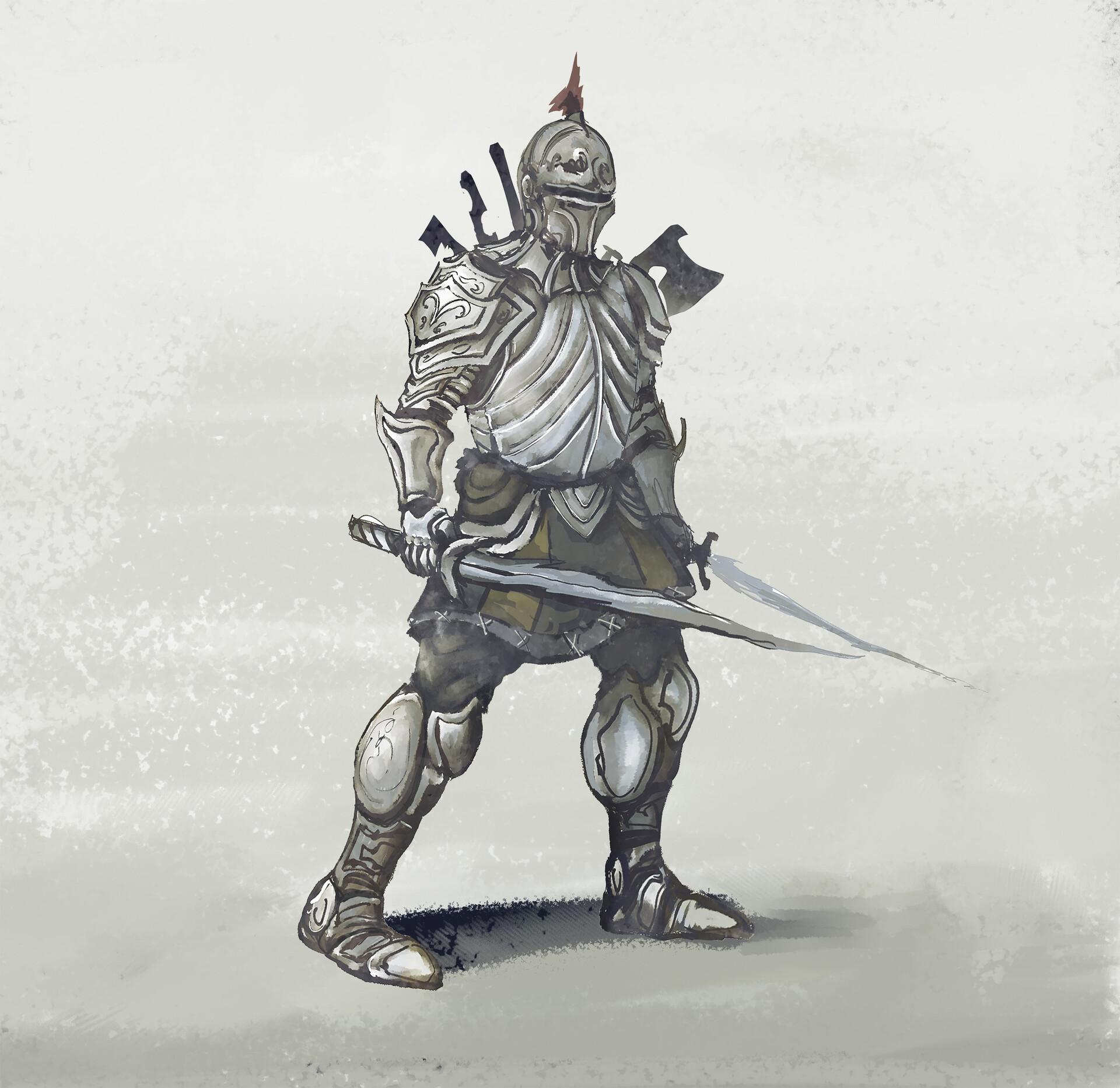 ArtStation - Old Knight