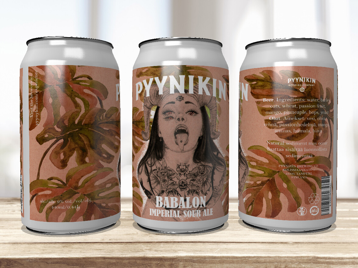 ArtStation - Babalon can beer