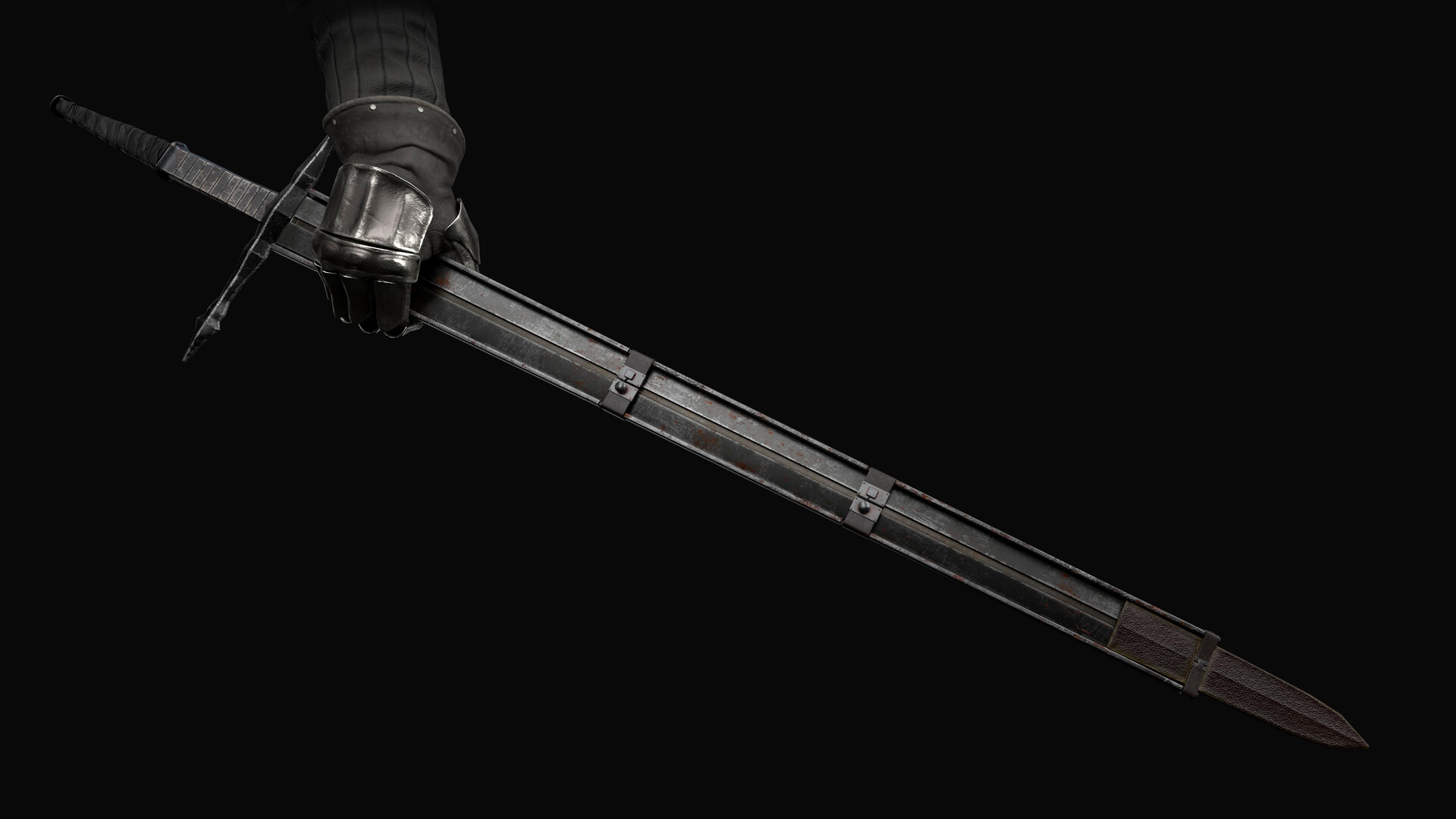 ArtStation - Sword in scabbard