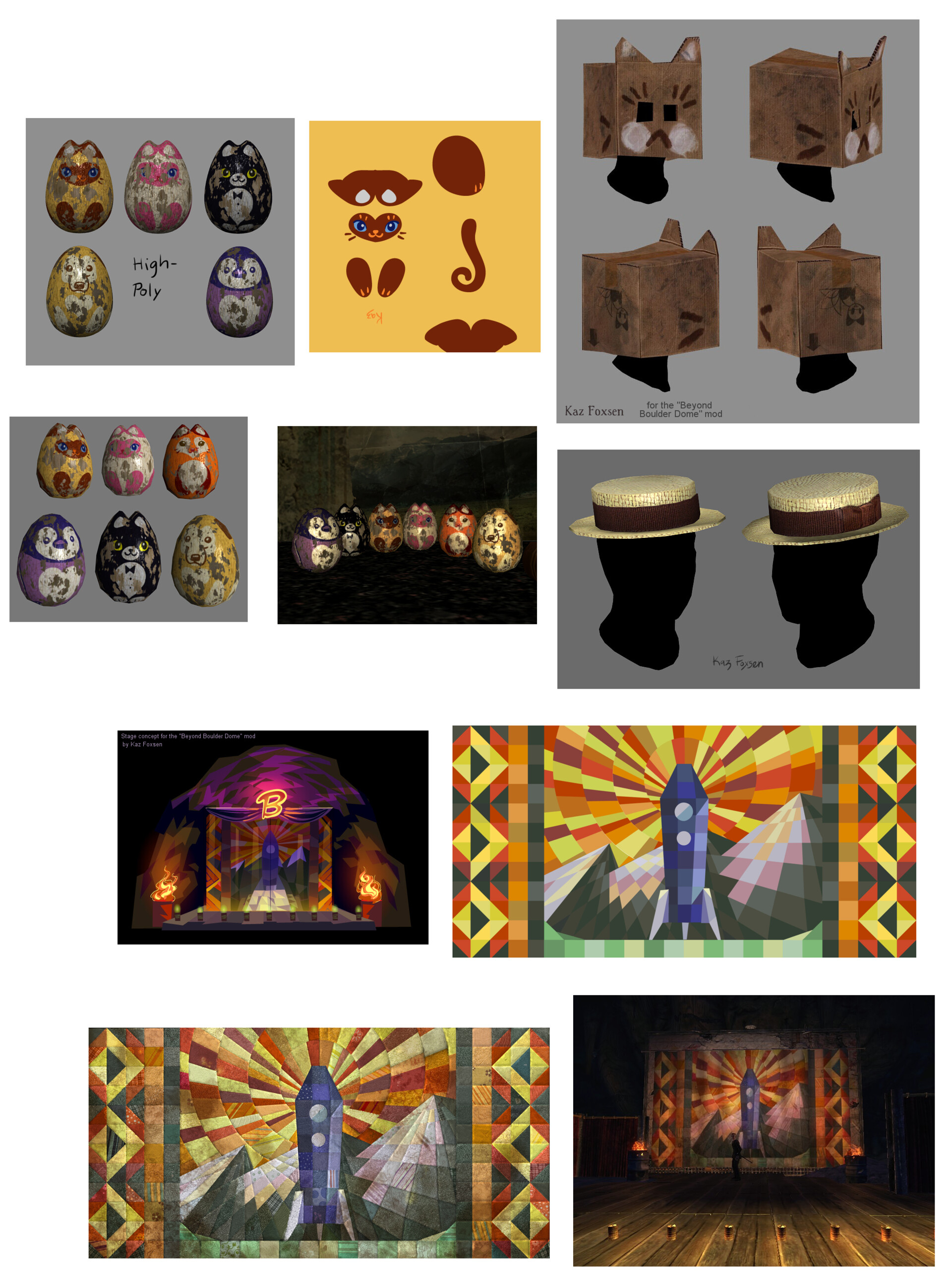 ArtStation - Some 3D Assets For "Beyond Boulder Dome"